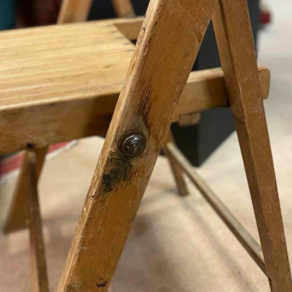 Vintage Green Bros 1952 Folding Chair | Vinterior