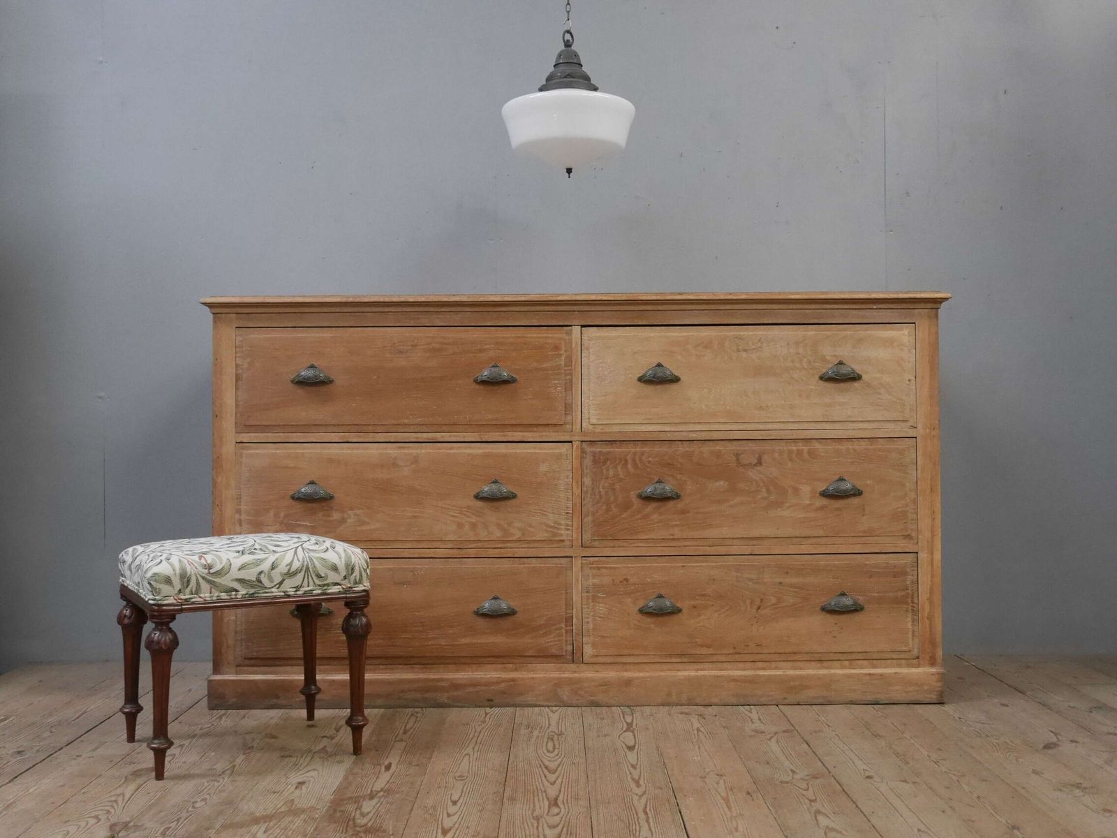 Bank Of French Oak Drapers Drawers | Vinterior