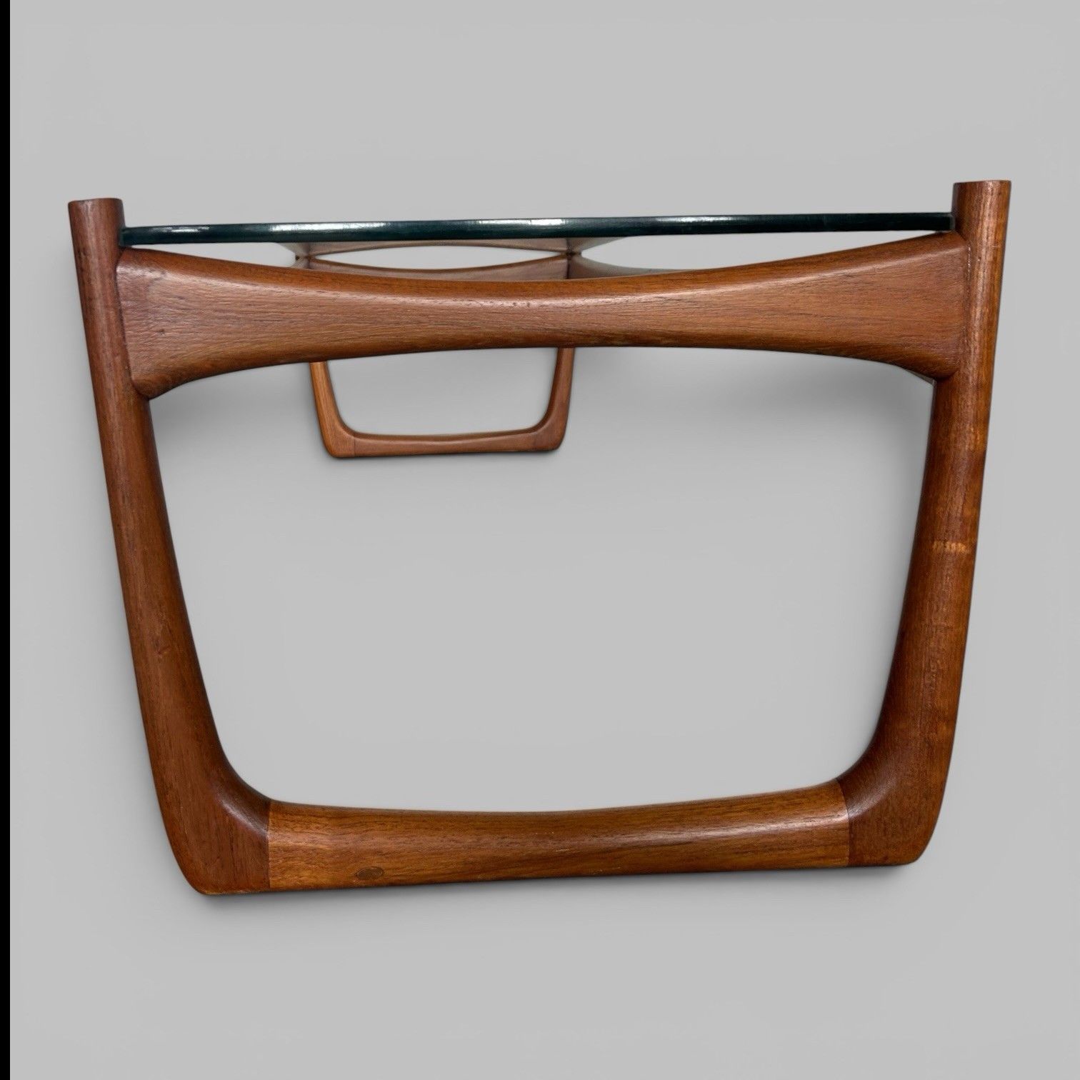 Mid Century Teak & Glass Coffee Table | Vinterior
