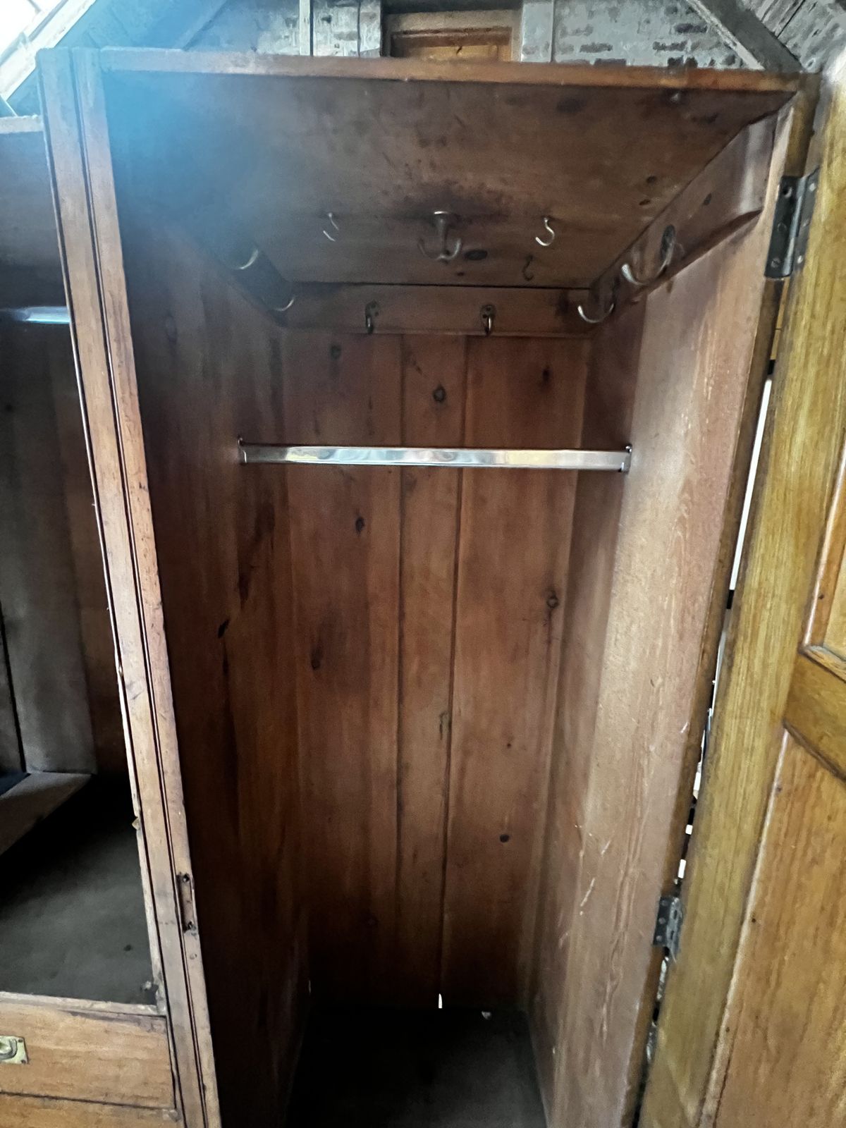 Ornately Carved Victorian Wardrobe | Vinterior