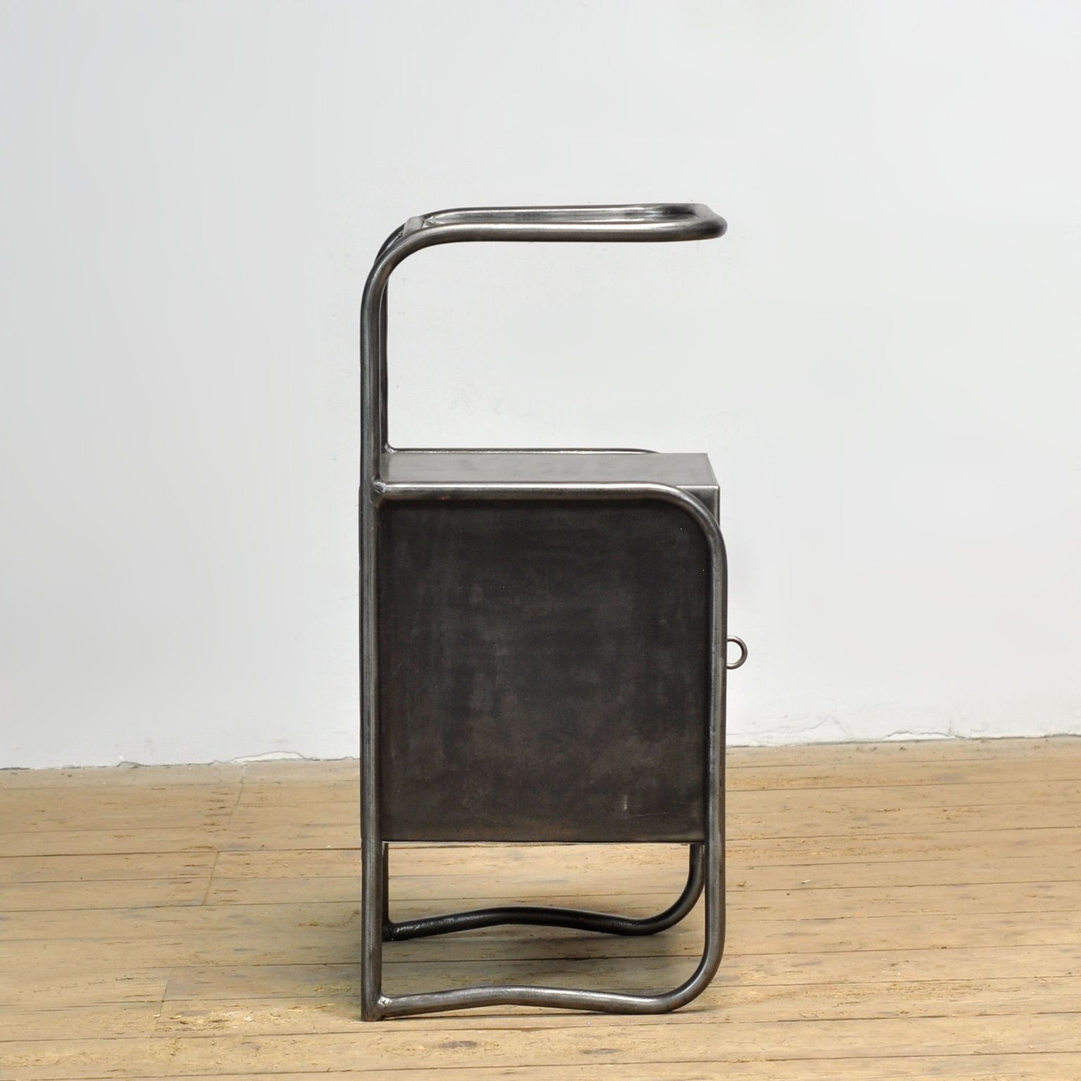 Set Of Iron Bedside Tables, 1950s | Vinterior
