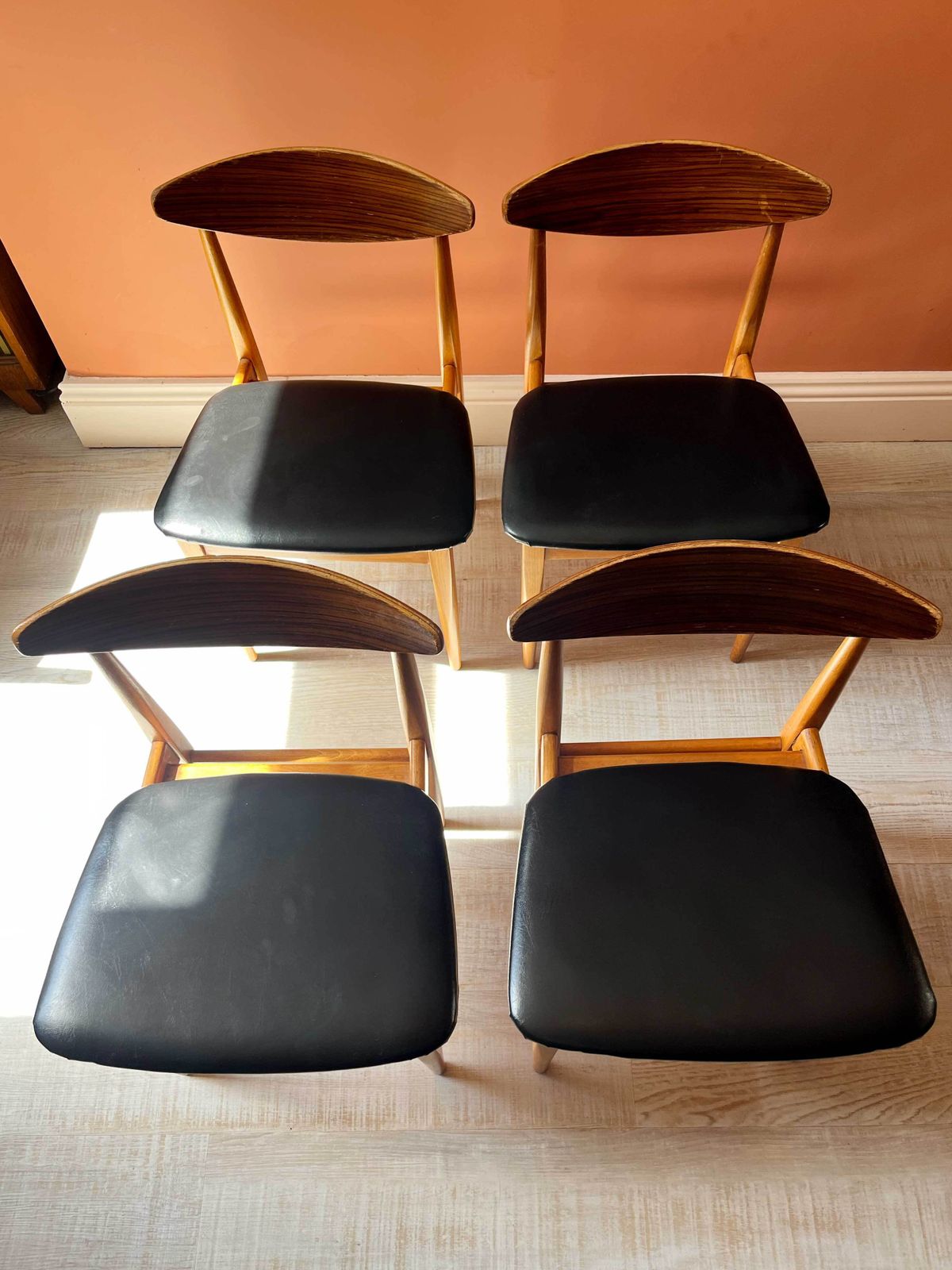 Mid Century Dining Chairs, Mid 20th Century | Vinterior