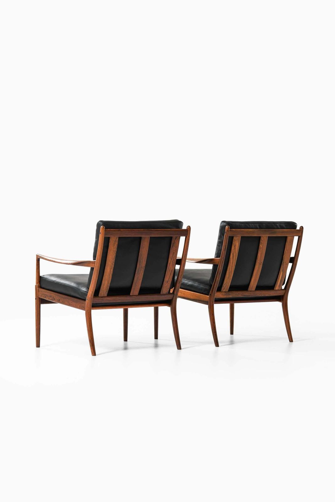 Pair Of Ib Kofod Larsen Samsö Easy Chairs By Ope, 1950s | Ib Kofod ...