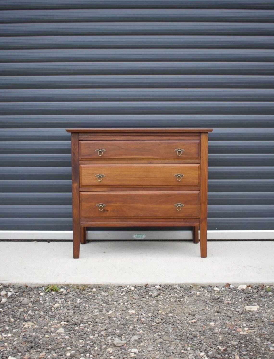 Antique Solid Oak Chest Of Drawers | Vinterior