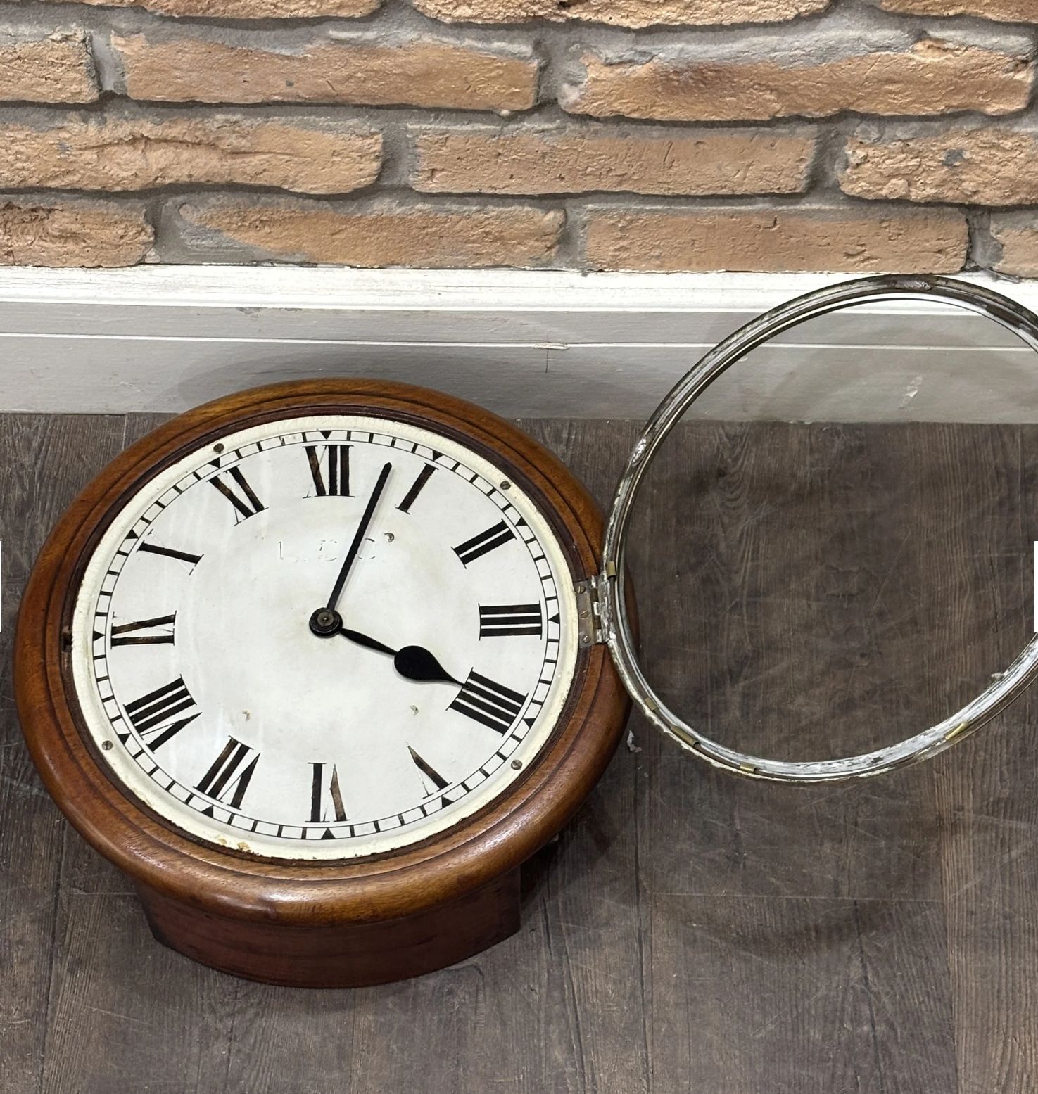 Early 20th Century Mahogany Cased Wall Clock | Vinterior