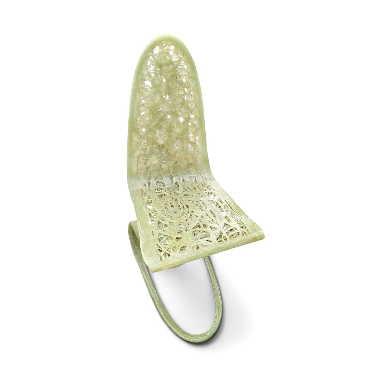 Plastic / Polyester Hand Made Chair / 1990s. | Vinterior