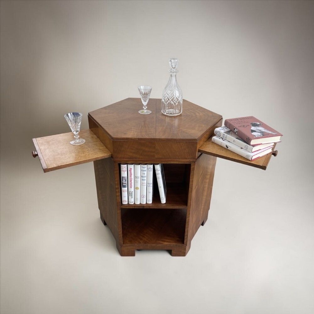 Art Deco Library Table | Vinterior