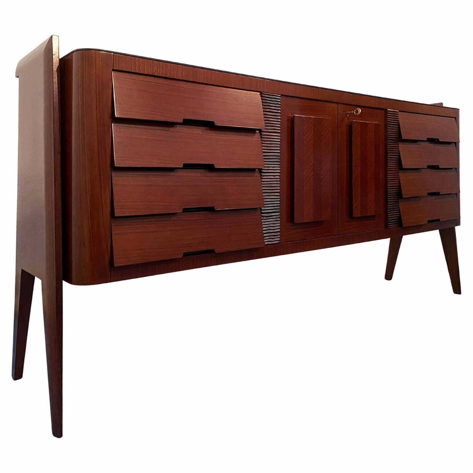Italian Midcentury Sideboard Bar By Vittorio Dassi, 1950s | Vittorio ...