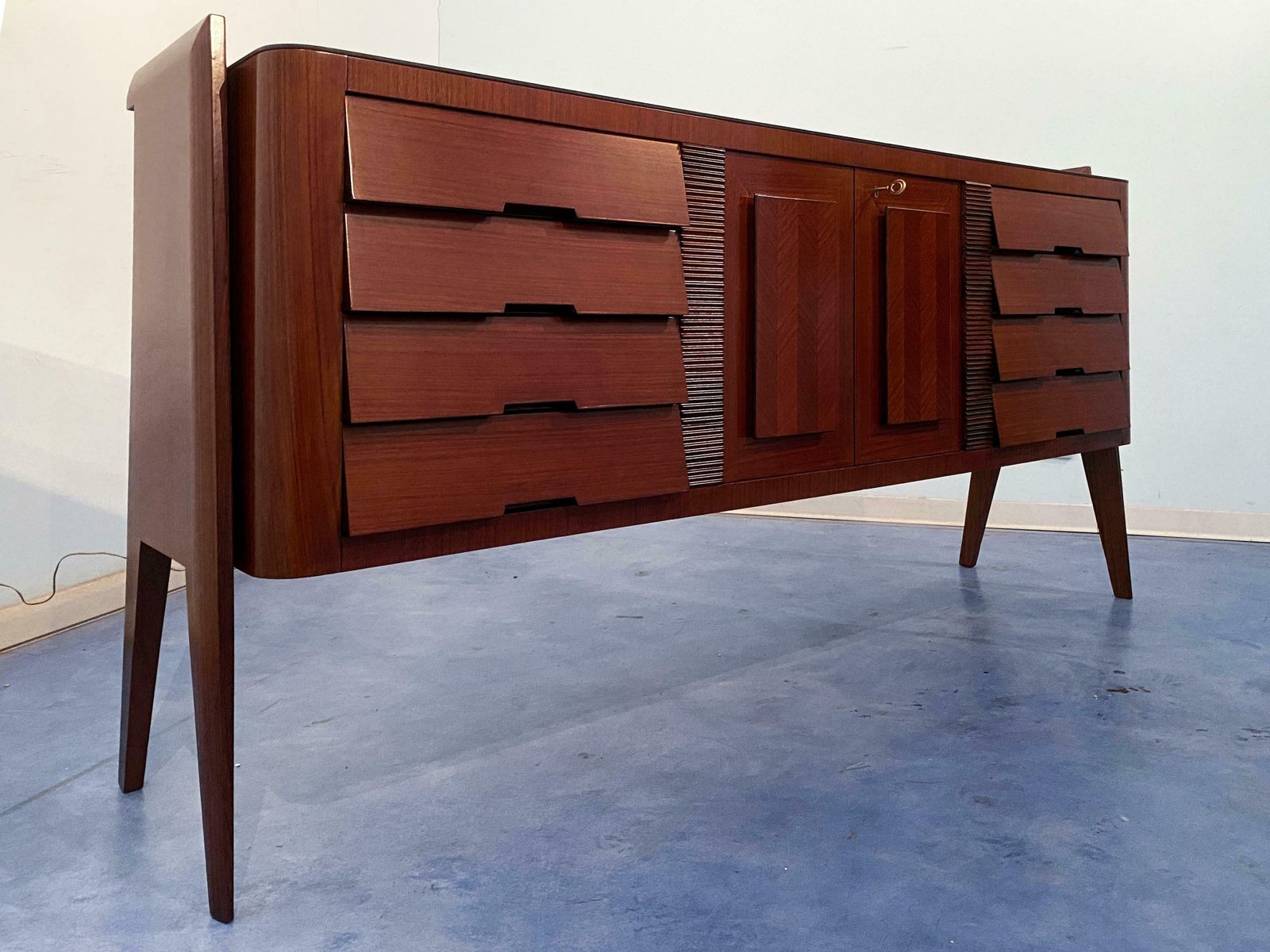 Italian Midcentury Sideboard Bar By Vittorio Dassi, 1950s | Vittorio ...
