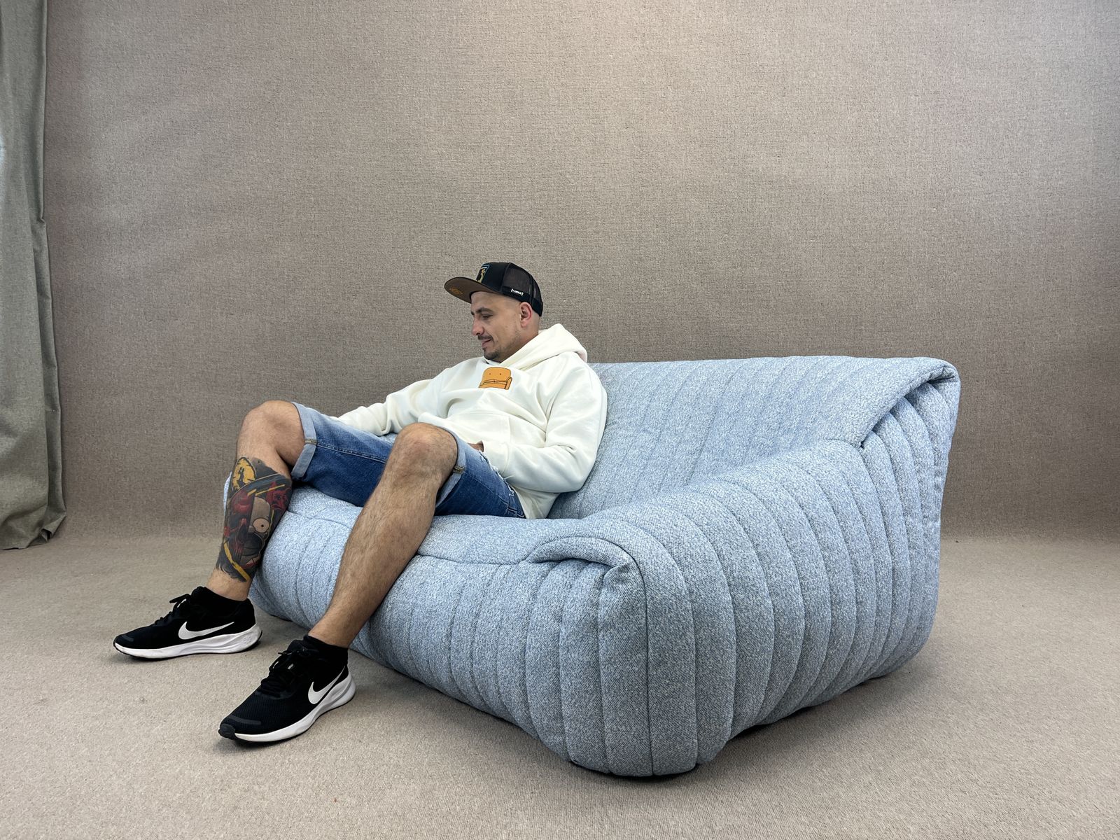 Sofa Couche 2 Seater Sandra By A.Hieronimus For Cinna (Ligne Roset ...