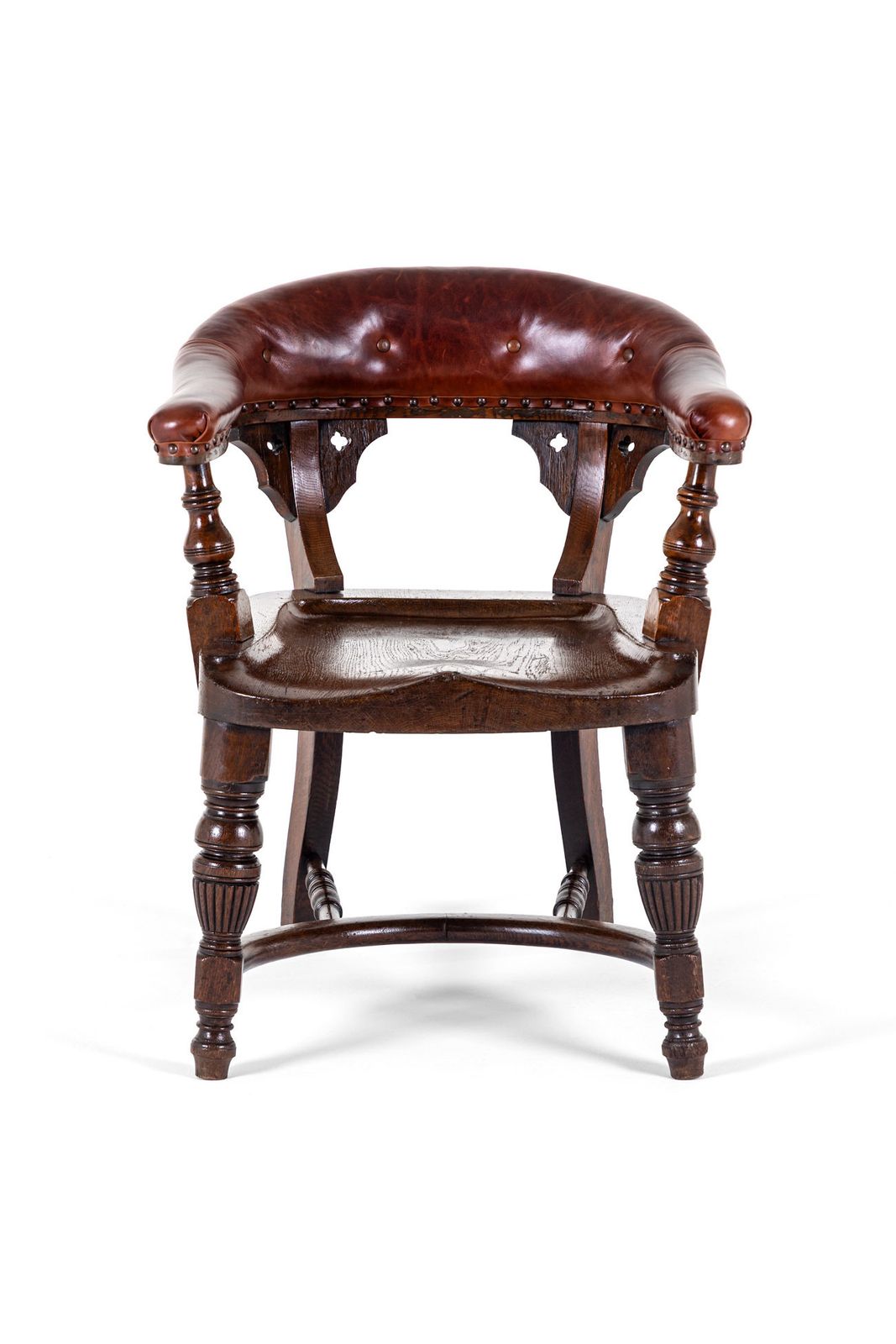 Scottish Oak Ecclesiastical Chair | Vinterior