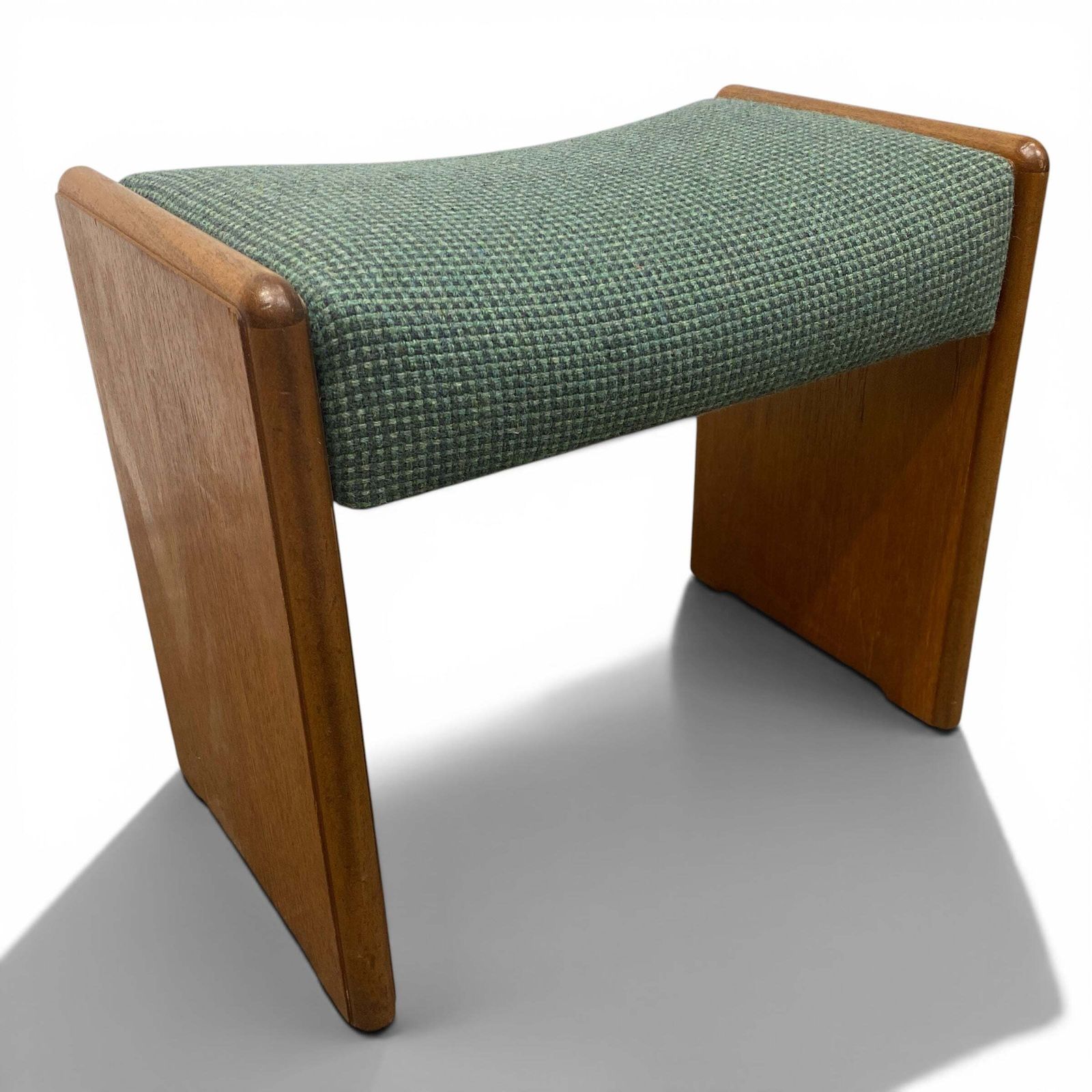 Stag Footstool Green Camira, Mid 20th Century | Stag | Vinterior