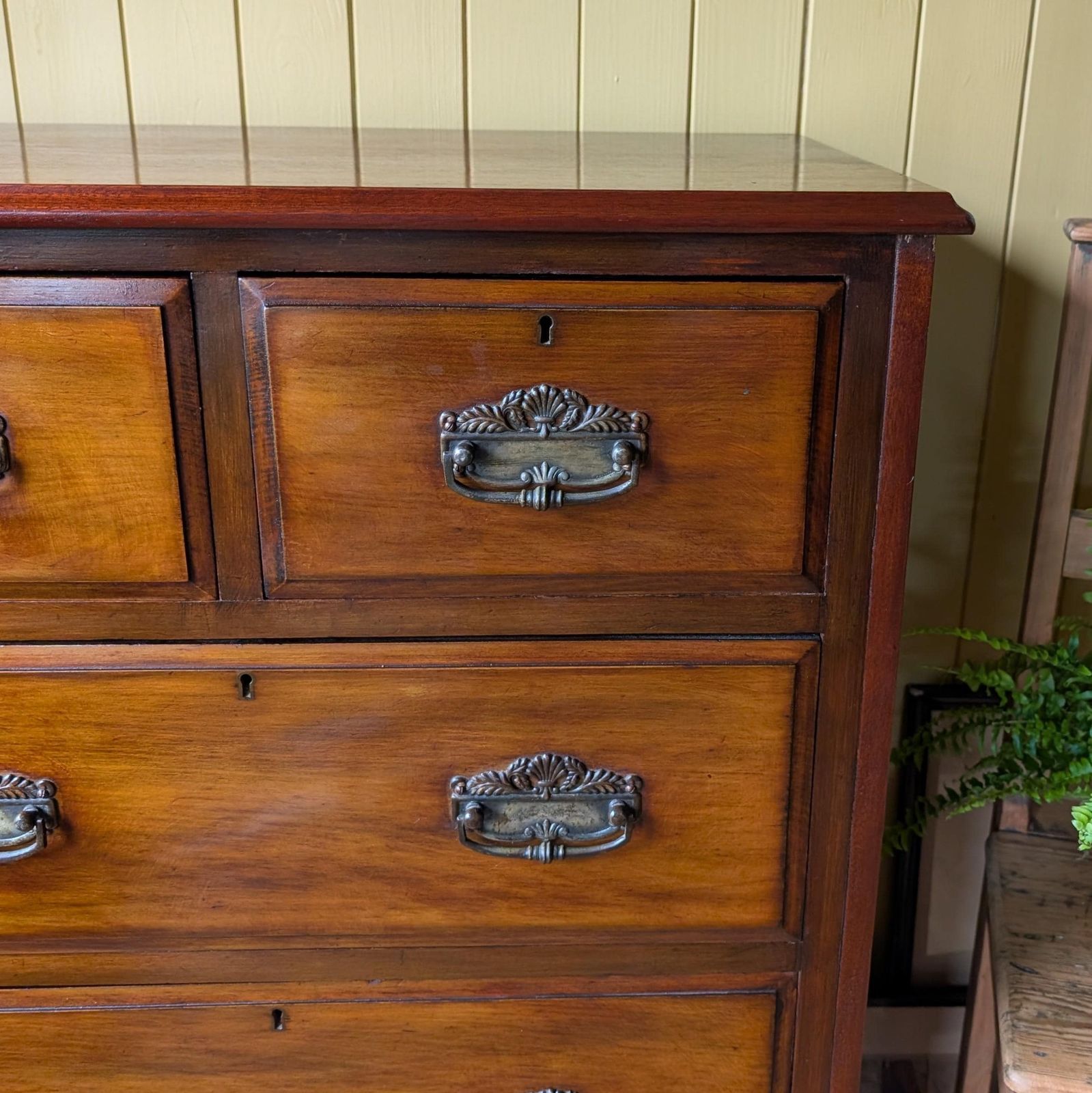 Narrow Antique Chest Of Drawers | Vinterior