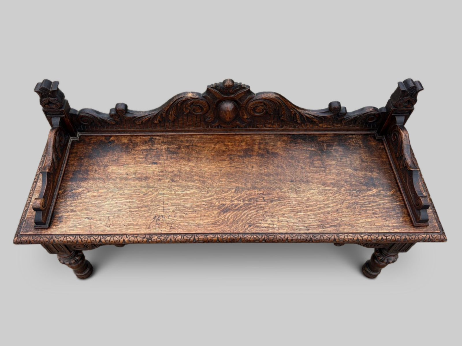 Victorian Carved Window Seat | Vinterior