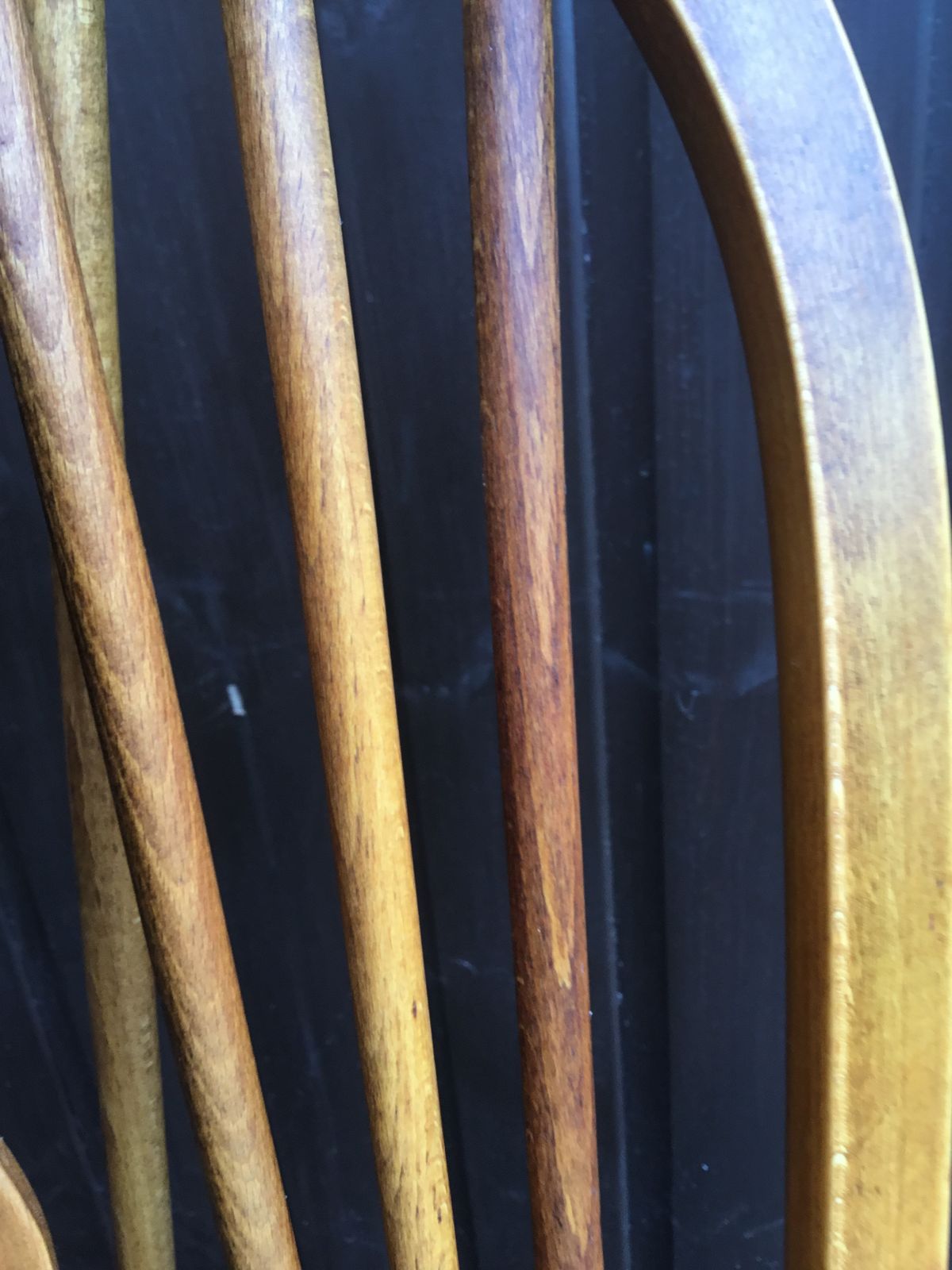 Victorian Golden Windsor Chair. Elm & Beech. | Vinterior