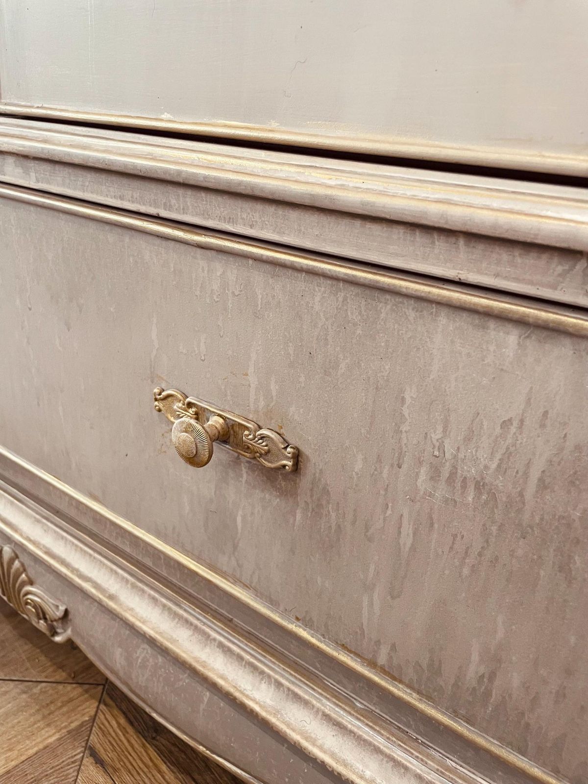 French Chateau Style Solid Wood Wardrobe/Armoire | Vinterior