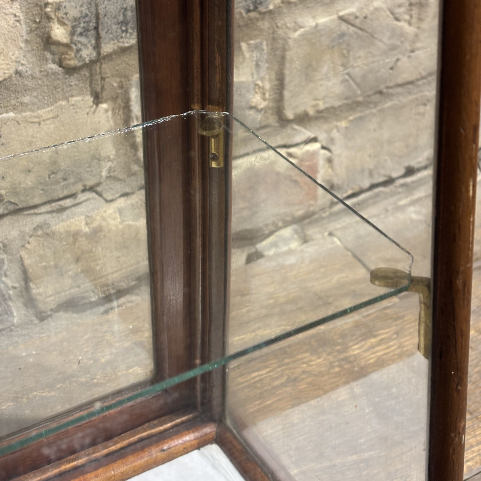 Antique Countertop Shop Display Cabinet | Vinterior