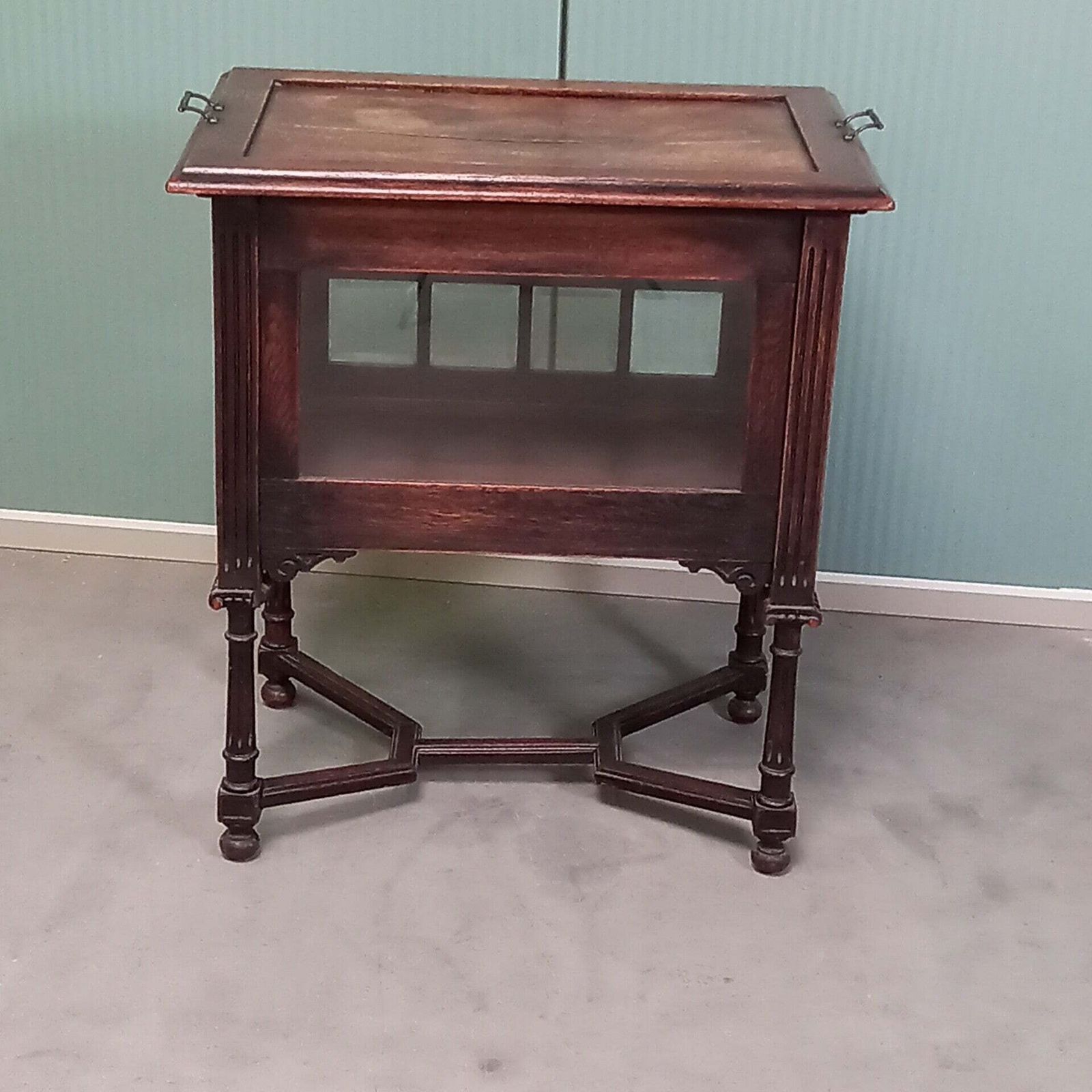 Antique Oak Tea Cupboard., 1910s | Vinterior