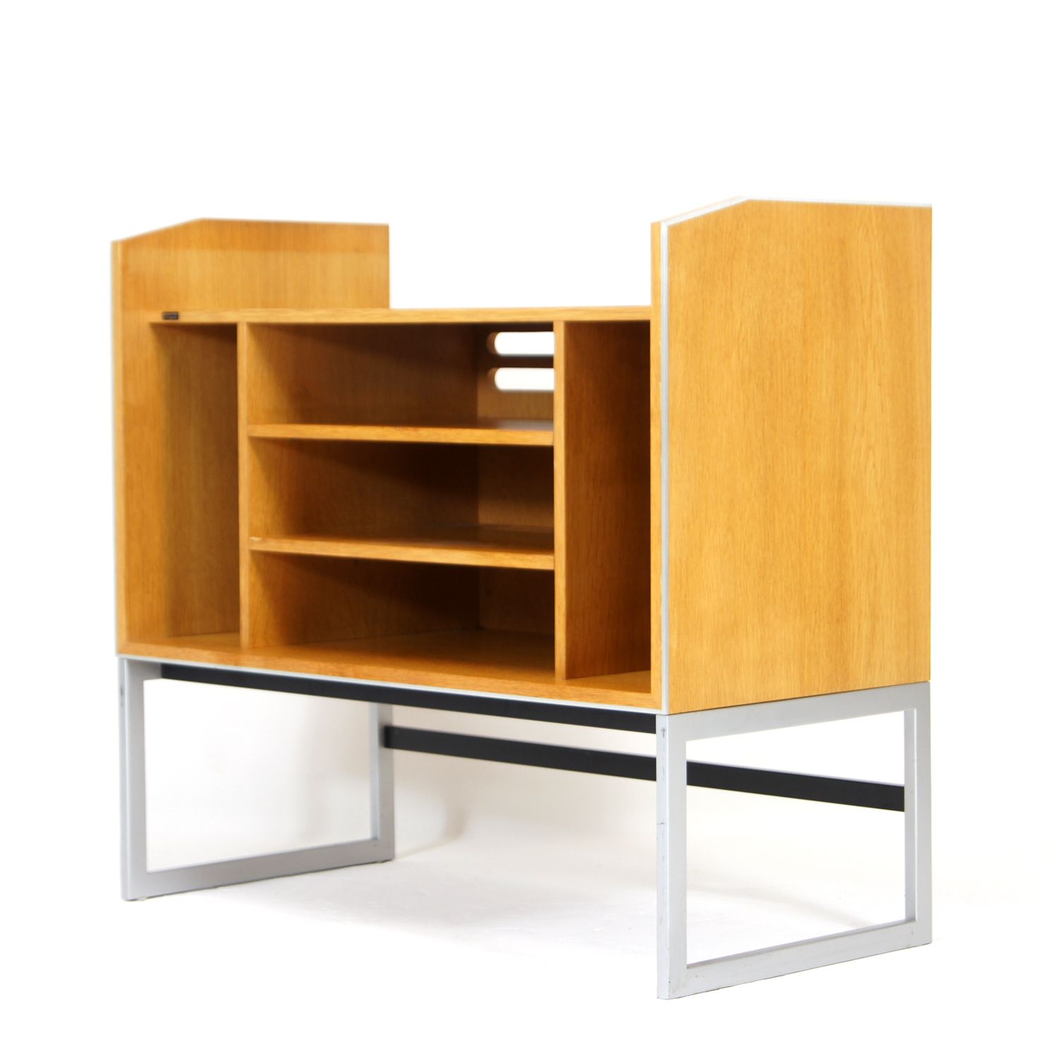 Vintage Danish Bang & Olufsen Hi Fi Cabinet Vinyl Stereo Oak 1960s 70s ...