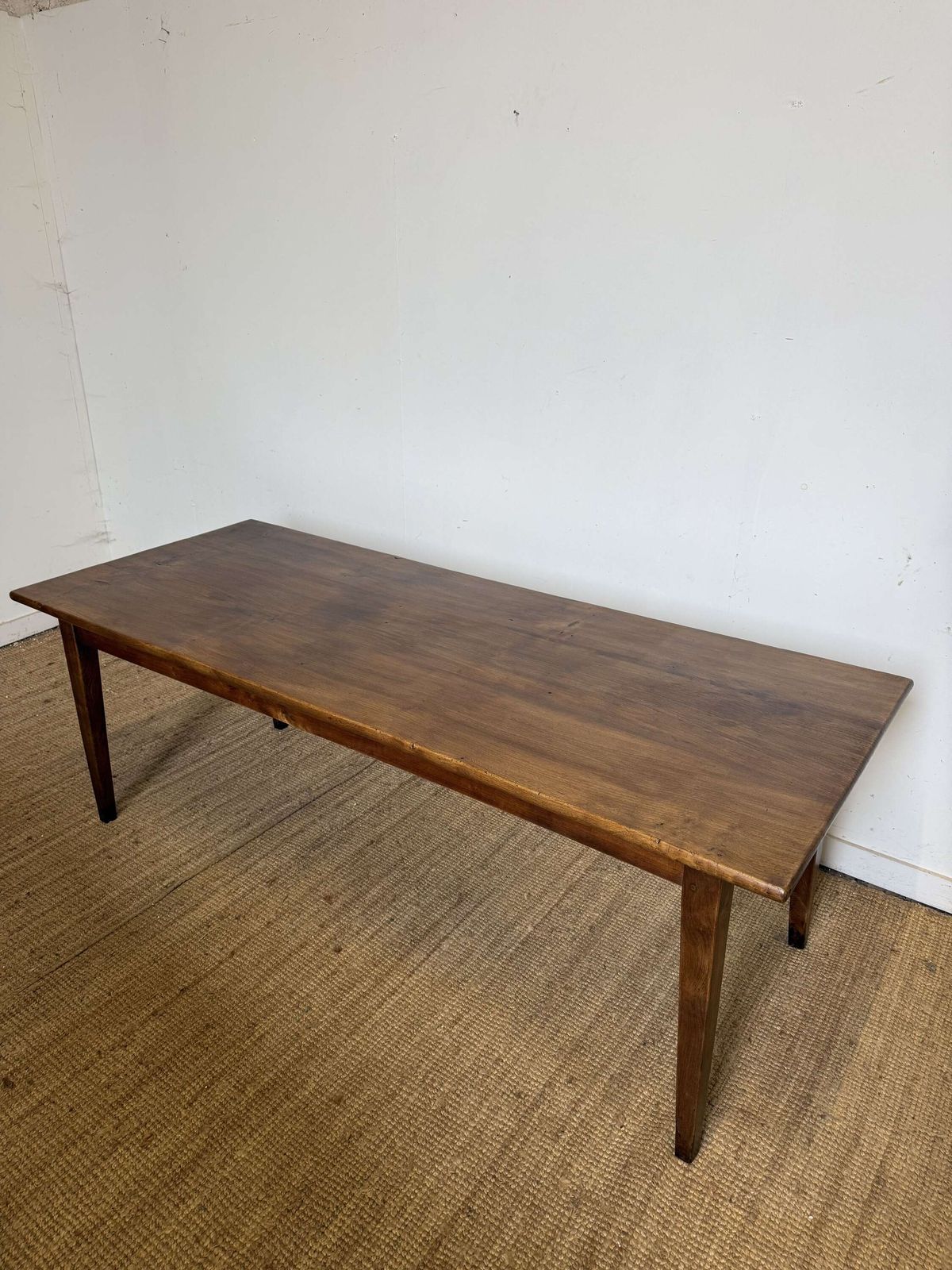 Late 19th Century French Elm Farmhouse Table | Vinterior