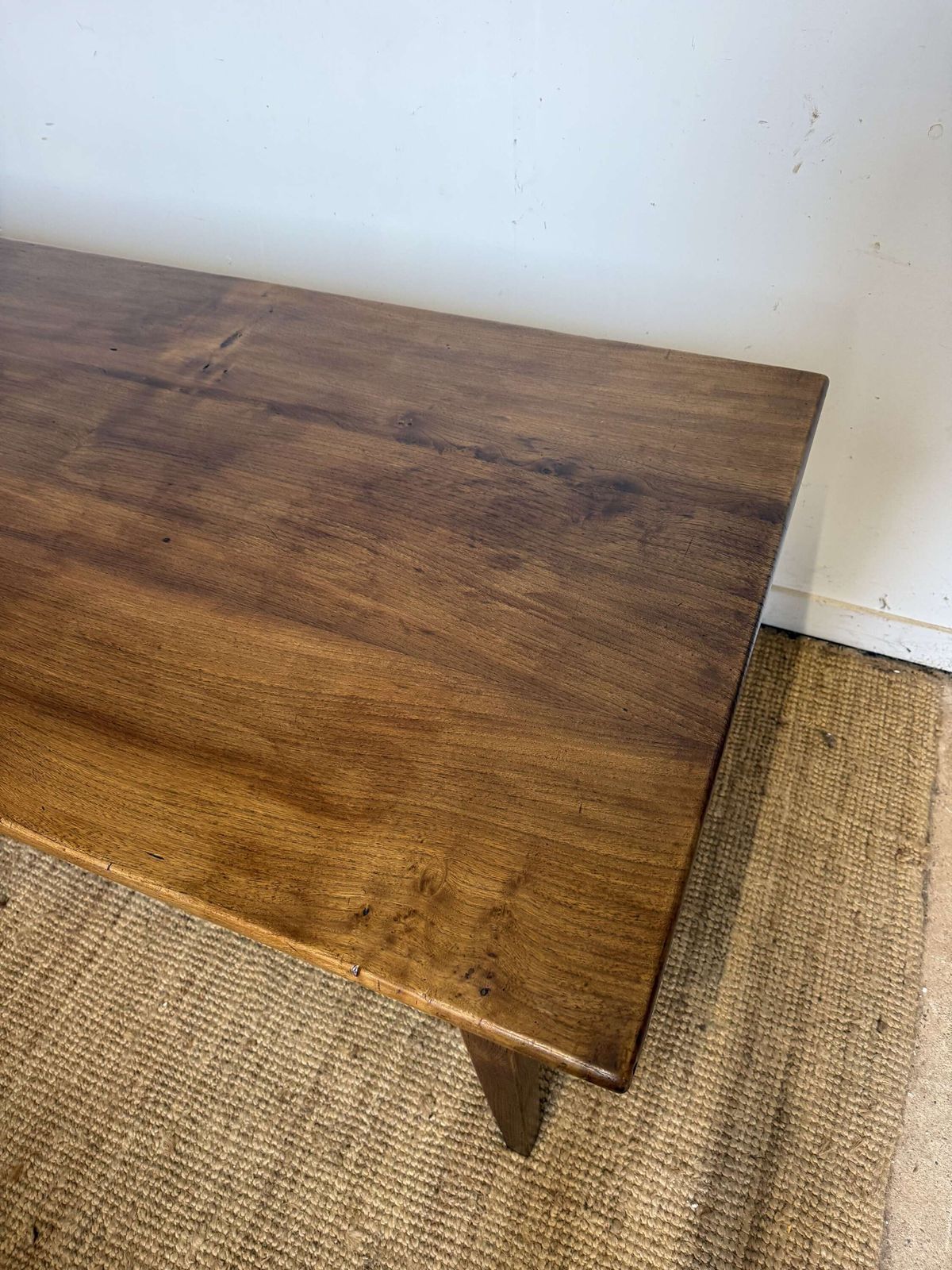 Late 19th Century French Elm Farmhouse Table | Vinterior