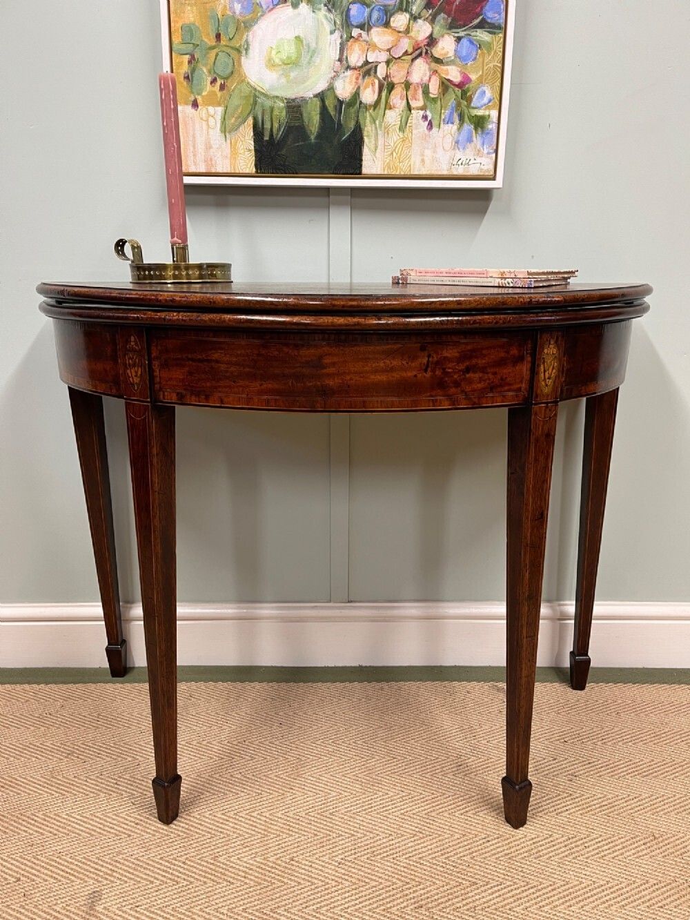 Georgian Oval Tea Table | Vinterior