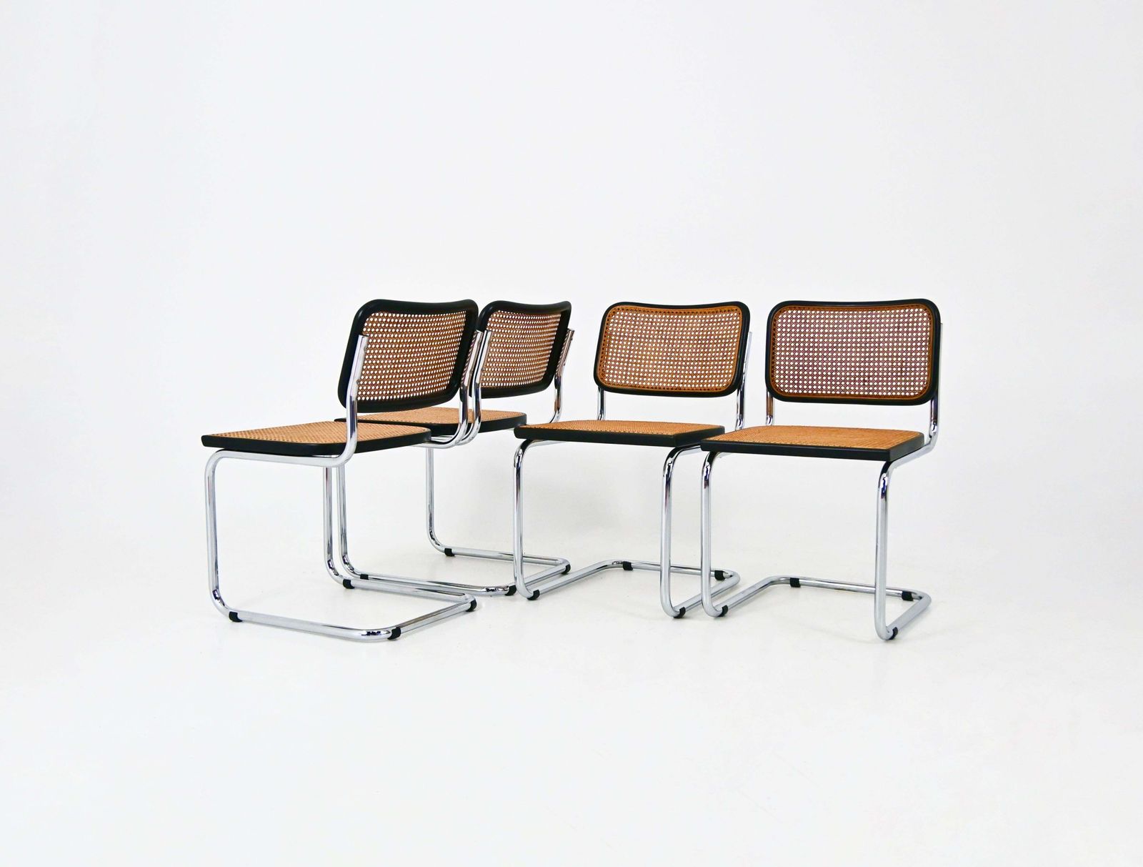 Dining Chairs Style B32 By Marcel Breuer Set Of 4 | Marcel Breuer ...