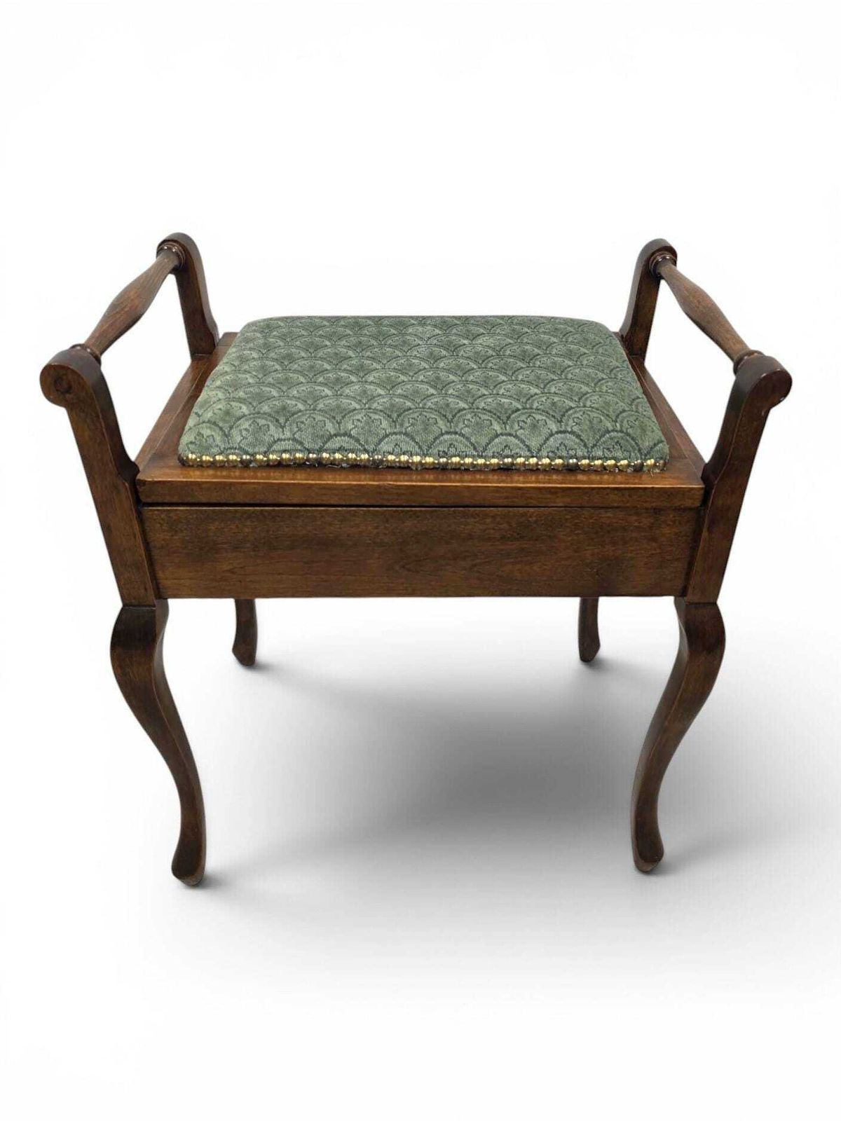 Vintage Piano Stool / Music Storage Bench / C1950 | Vinterior