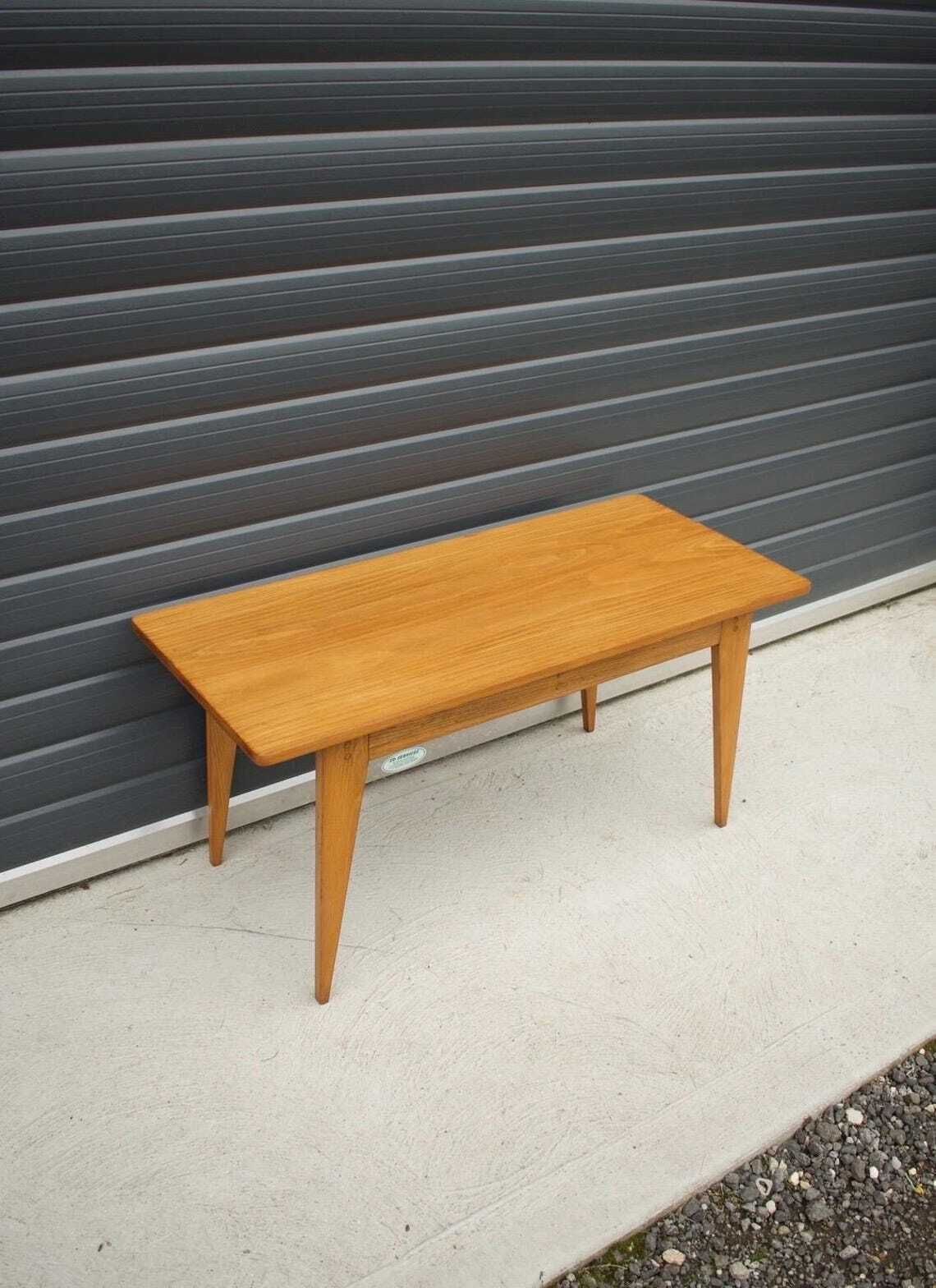 Mid Century Oak Coffee Table, Mid 20th Century | Vinterior