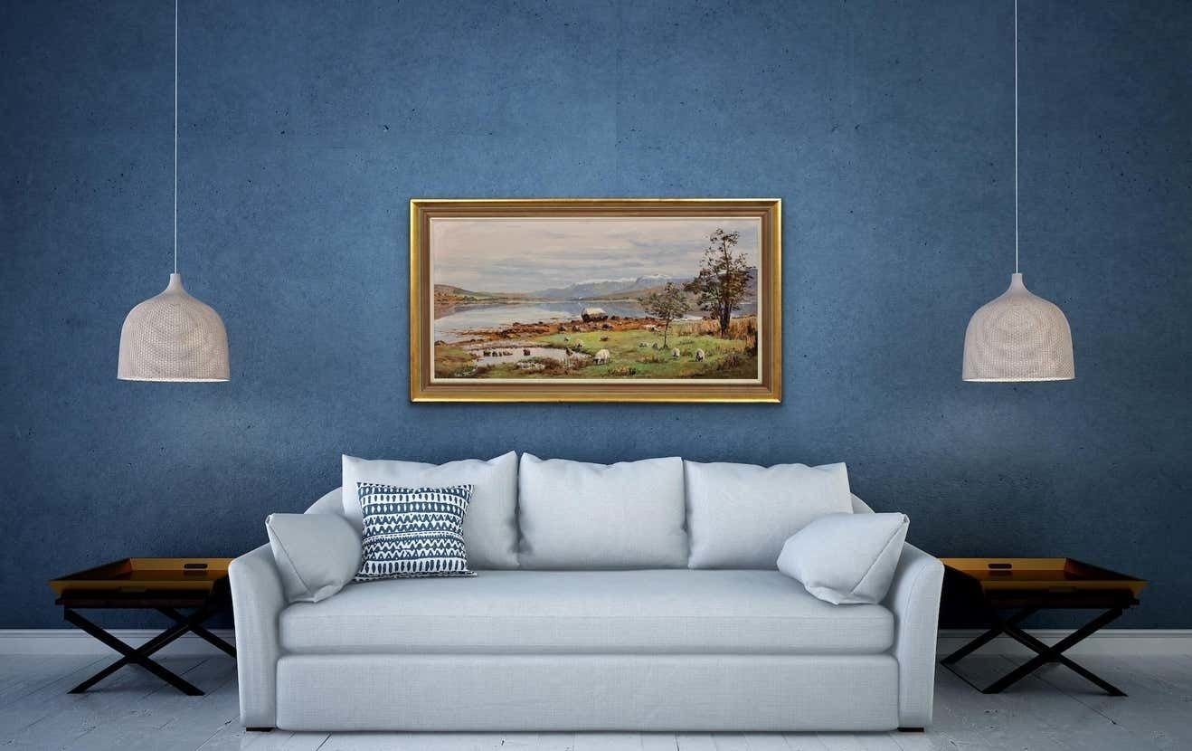Nancy Bailey 1913 To 2012. Cornish Artist. Ben Nevis From Loch Eil ...