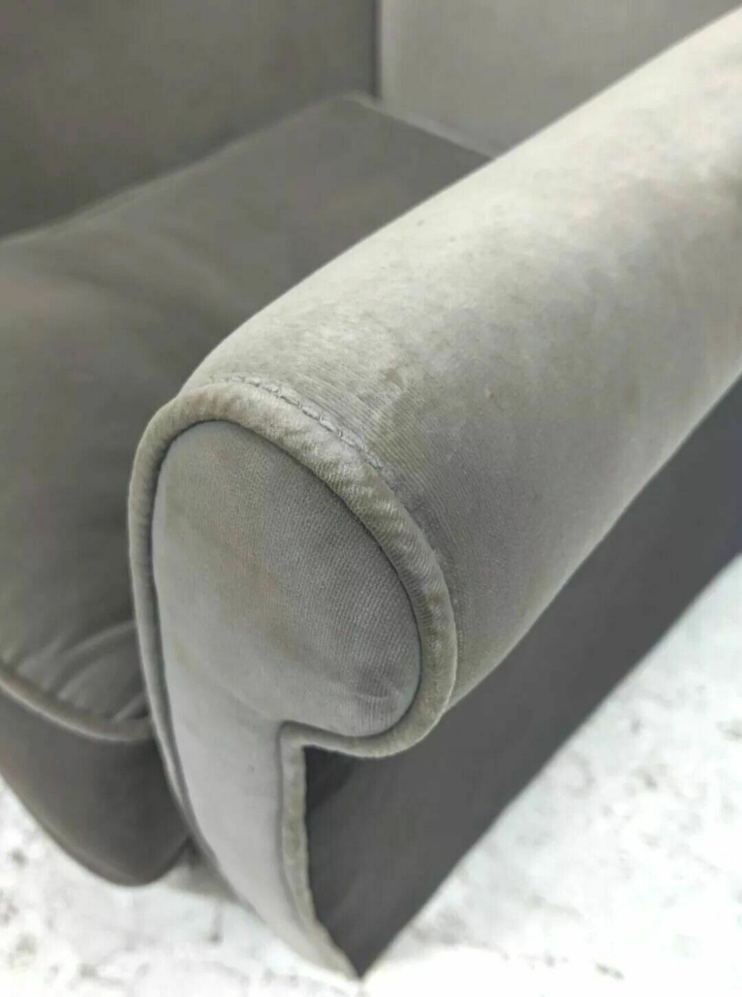 Mid Century Italian Velver Armchair In Style Of Gio Ponti Circa 50s ...