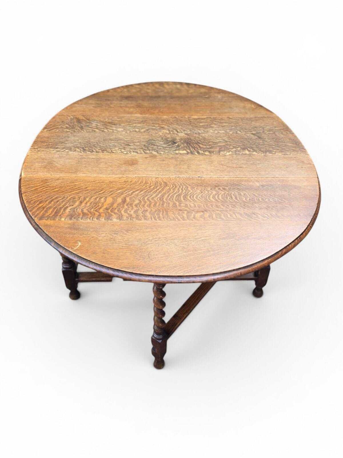 Antique Large Oak Gateleg Dining Table / C.1910 | Vinterior