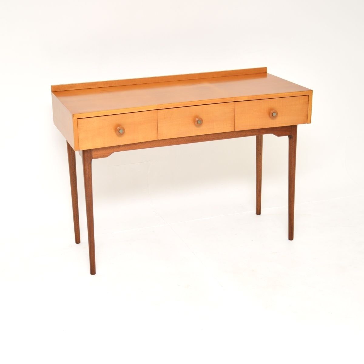 Vintage Satin Wood Console / Side Table | Vinterior