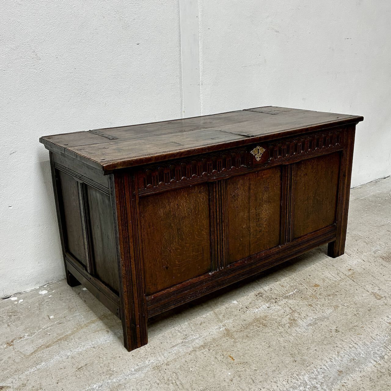 18th Century Oak Coffer, 18th Century And Earlier | Vinterior