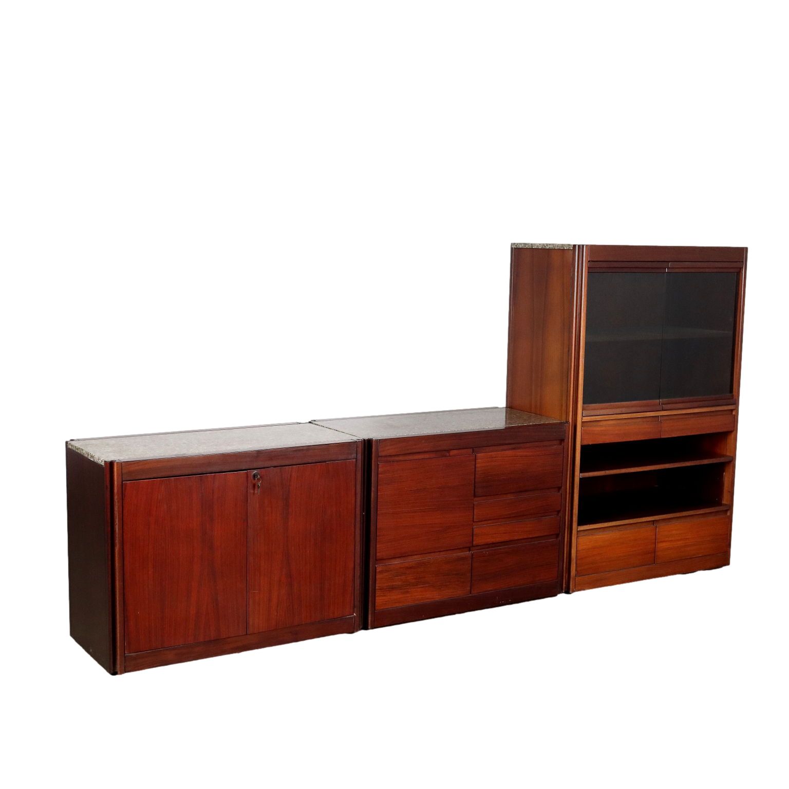 Molteni 4d Cabinets Vintage Design A. Mangiarotti 1970s | Vinterior