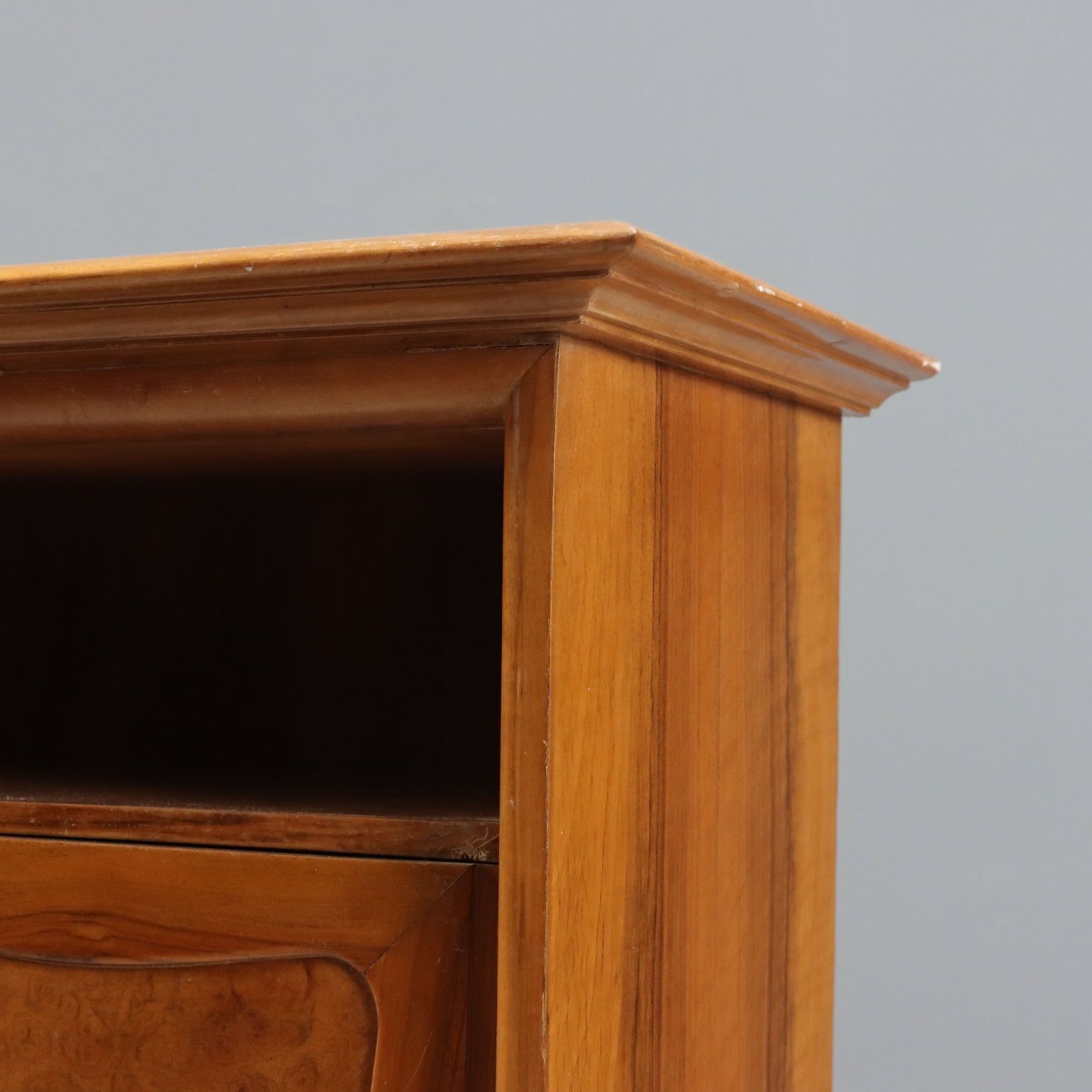 Vintage Small Cabinet Walnut Veneer Design 1950s | Vinterior