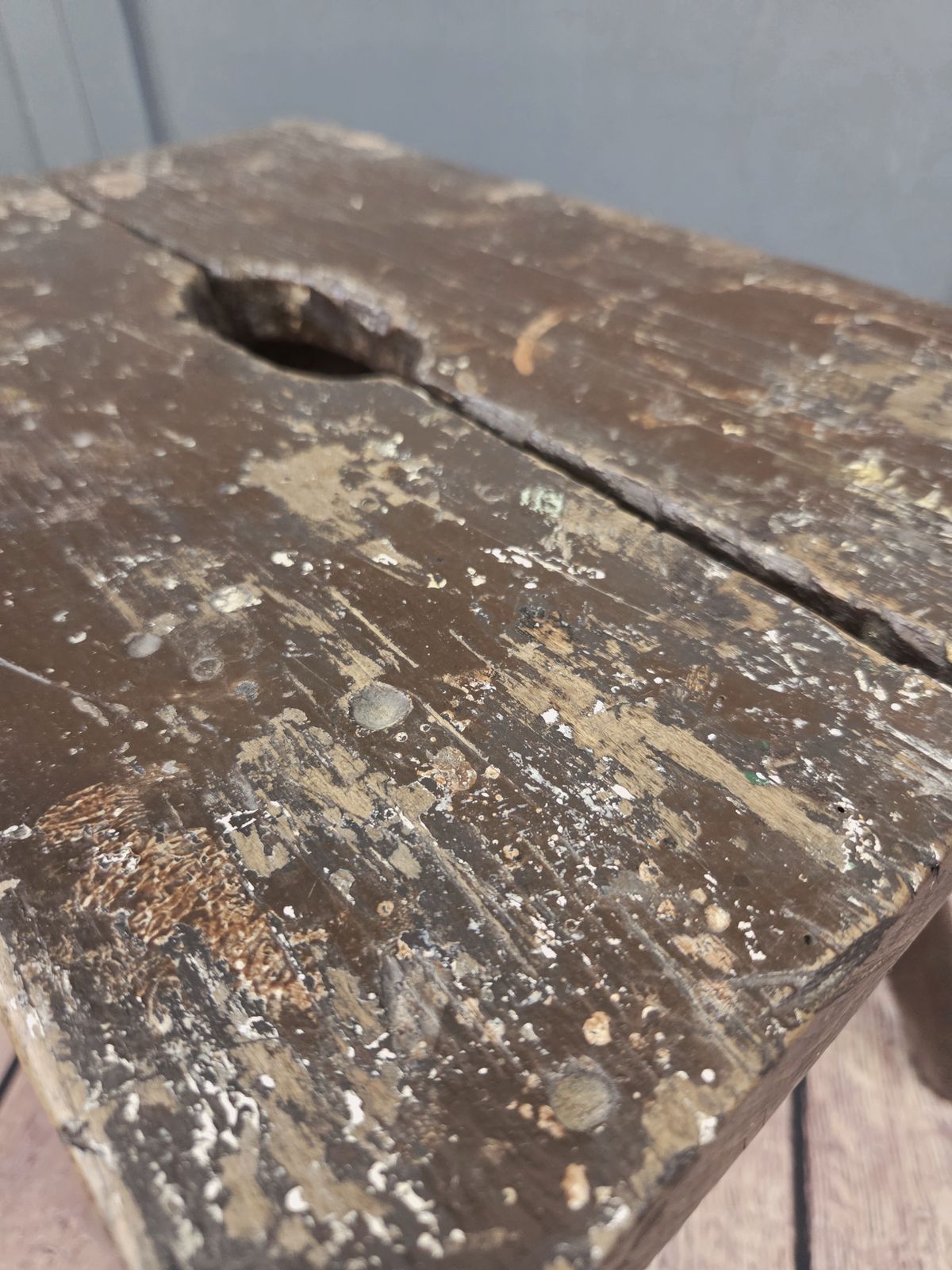 Ww2 German Barracks Stool, 1940s | Vinterior