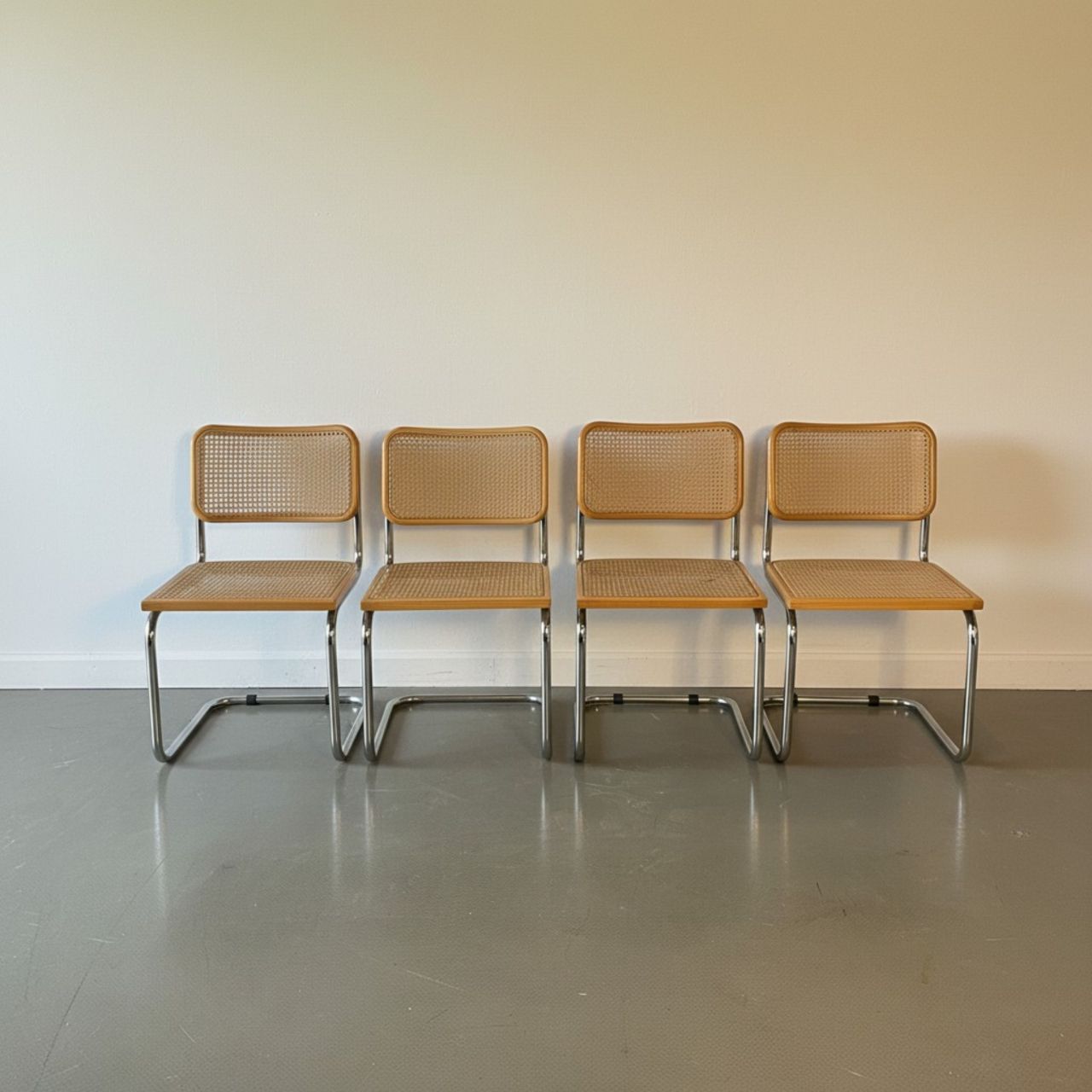Set Of 4 Marcel Breuer Cesca Chairs | Vinterior