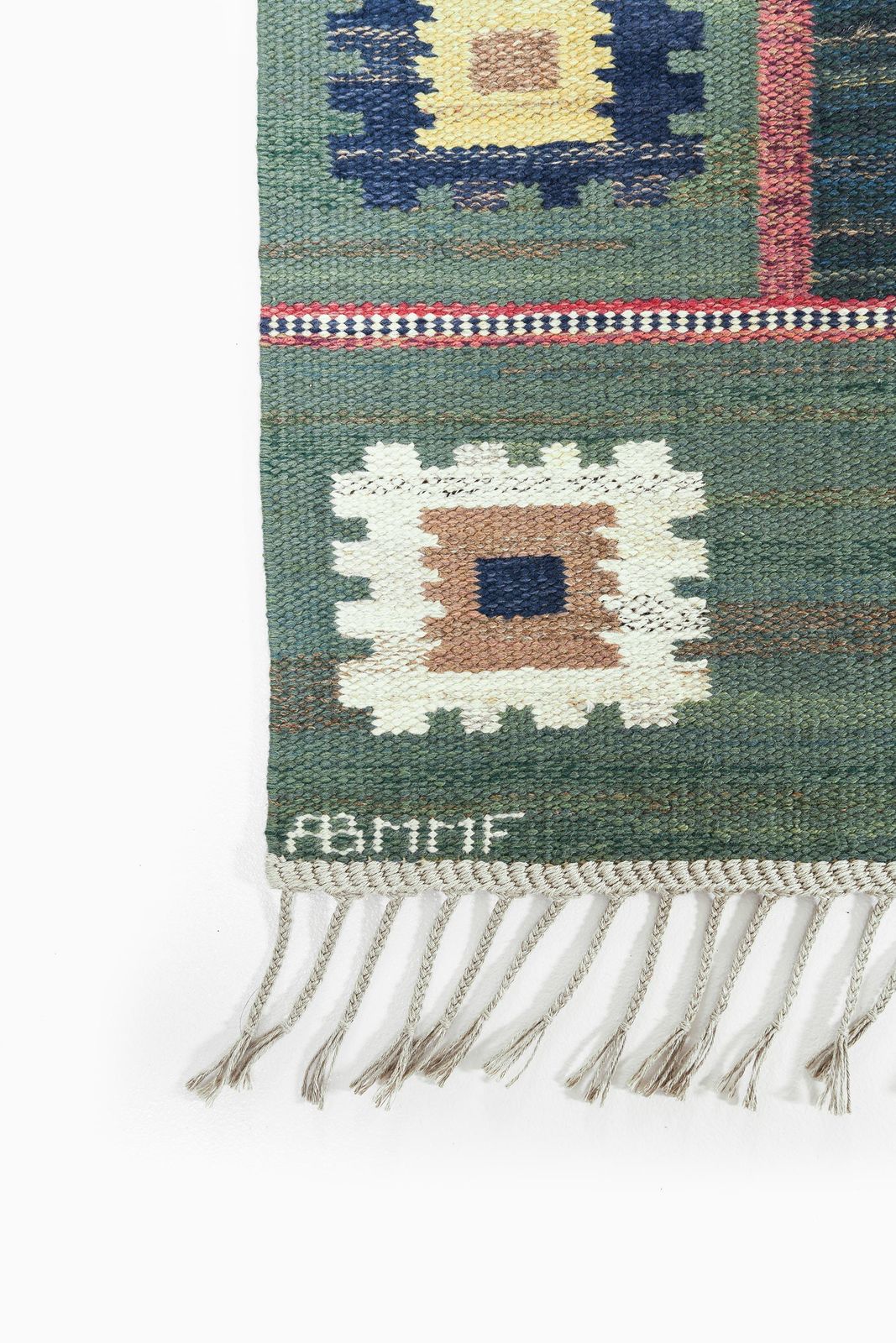 Märta Måås Fjetterström “Green Meadow” Rug, 1920s | Märta Måås ...