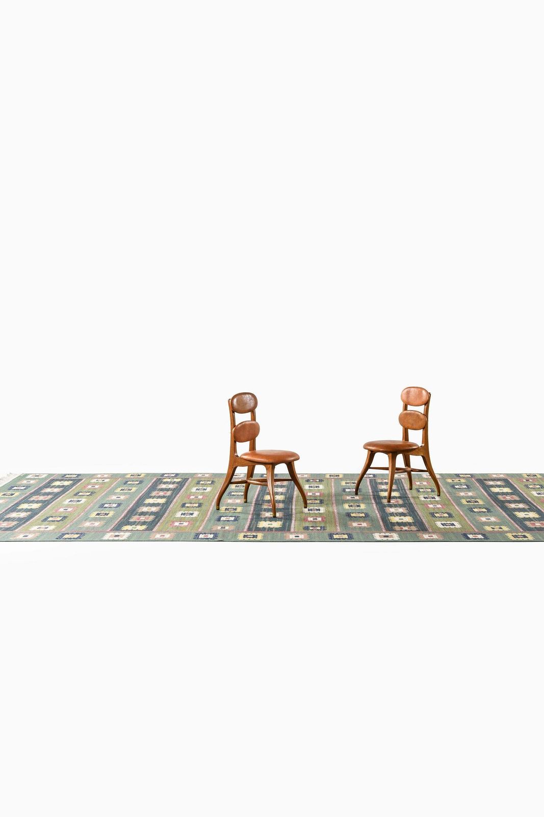 Märta Måås Fjetterström “Green Meadow” Rug, 1920s | Märta Måås ...