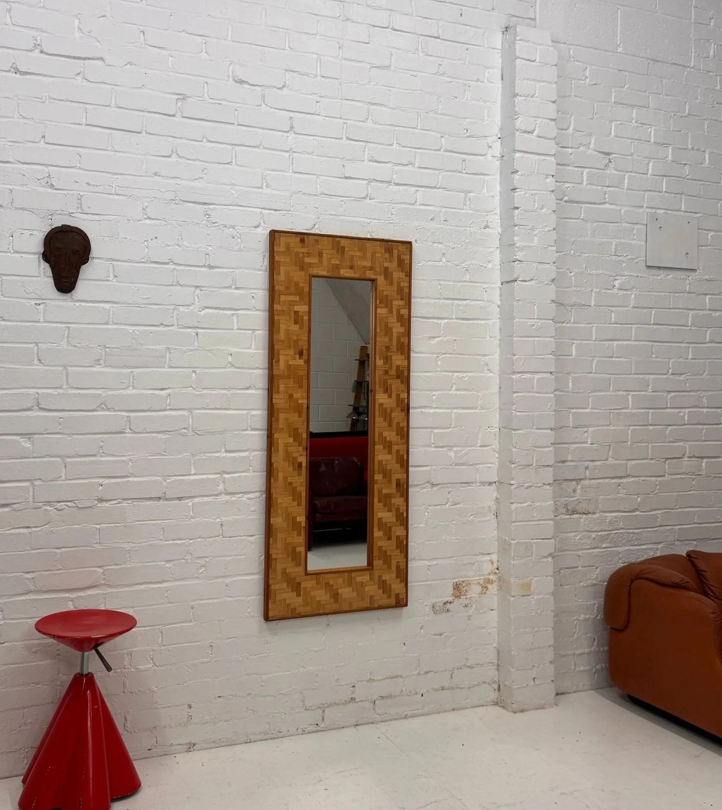 Vintage Rattan Mirror | Vinterior