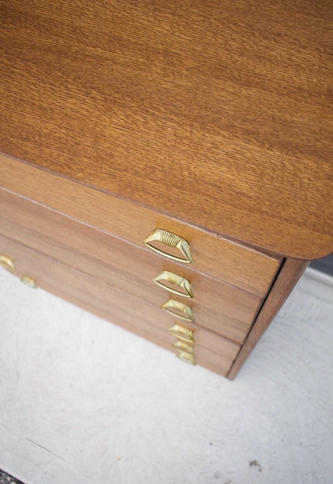 Mid Century Harris Lebus Tallboy Chest Of Drawers | Harris Lebus ...
