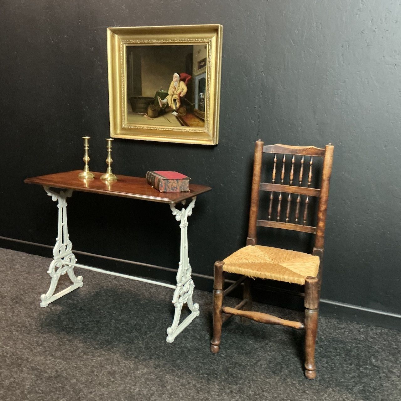 Victorian Cast Iron Conservatory Table Circa 1890 | Vinterior