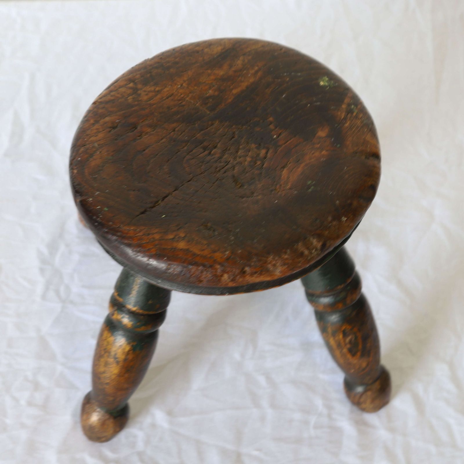 Antique Kettle Stool — Early 19th Century | Vinterior