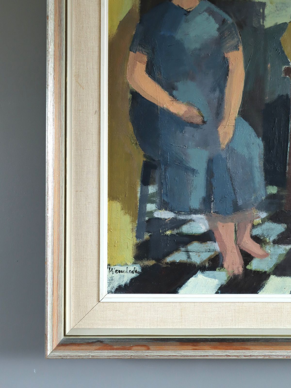 Presence In Blue, Mid 20th Century | Vinterior