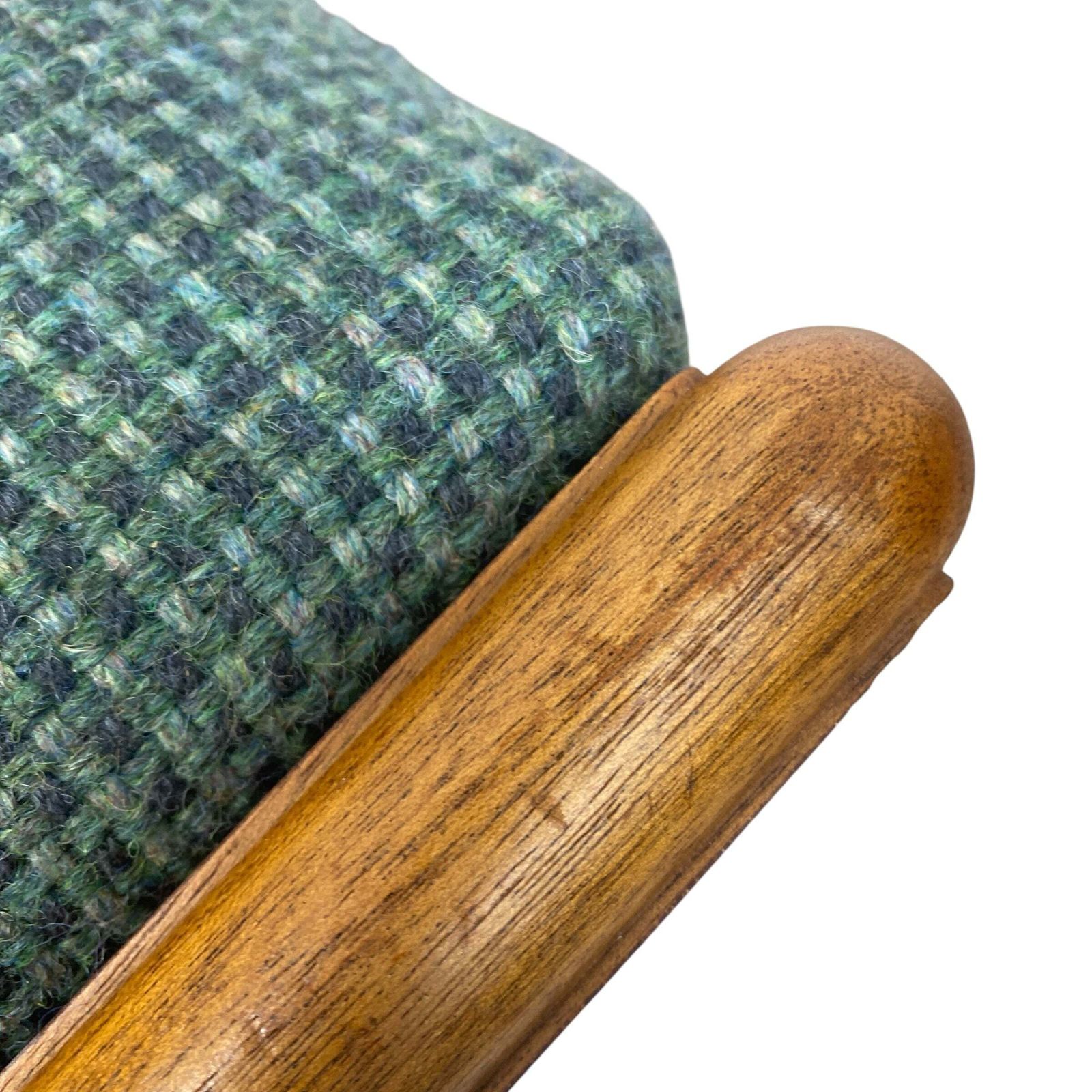 Stag Footstool Green Camira, Mid 20th Century | Stag | Vinterior