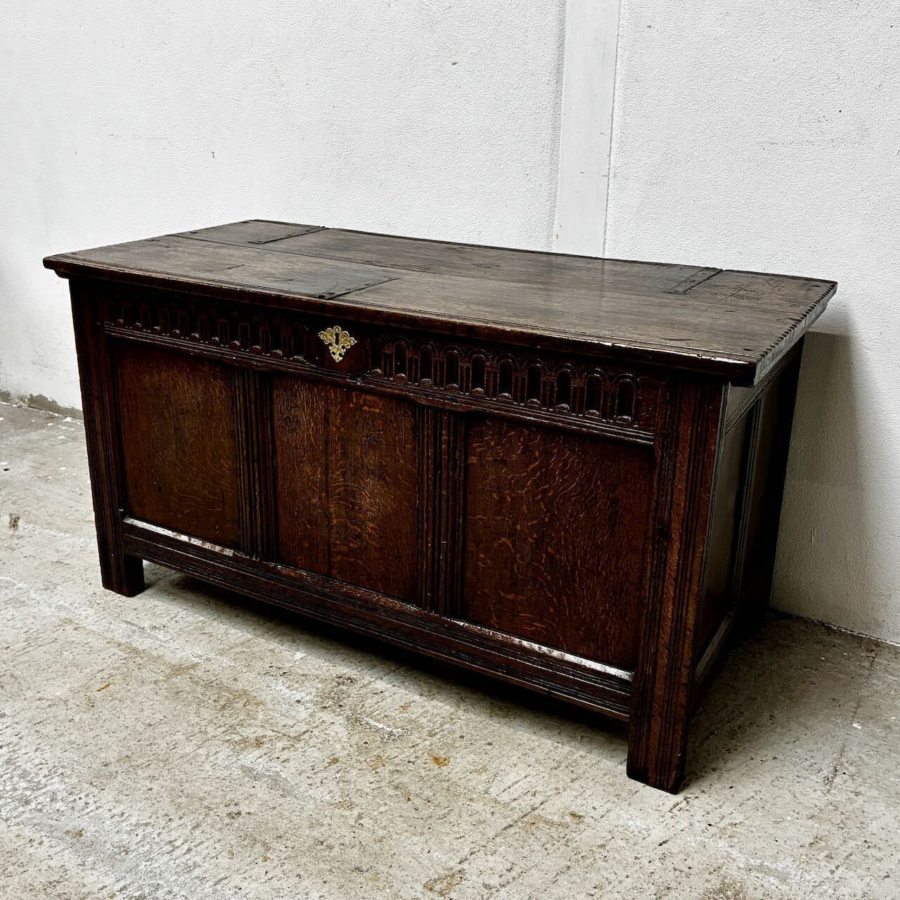 18th Century Oak Coffer, 18th Century And Earlier | Vinterior