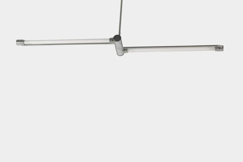 Steel Pipe Hanging Lamp, Germany, 1970s | Vinterior