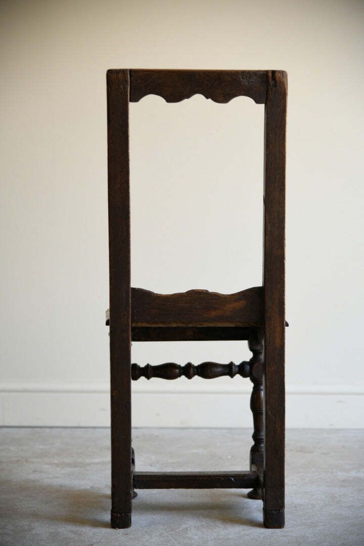 Rustic English Oak Chair, 1700s | Vinterior