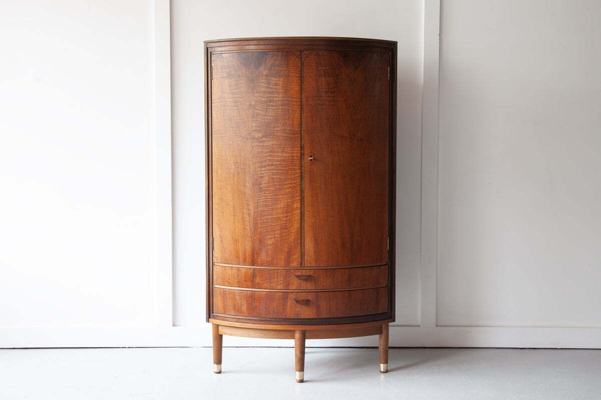 Danish Corner Cabinet By Agner Christoffersen | Vinterior